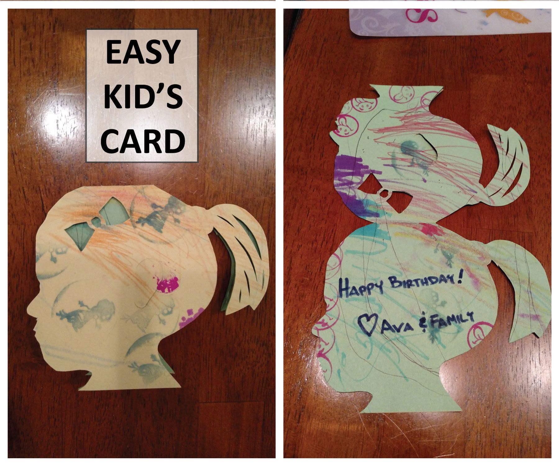 Easy Kid's Craft Card : 3 Steps - Instructables