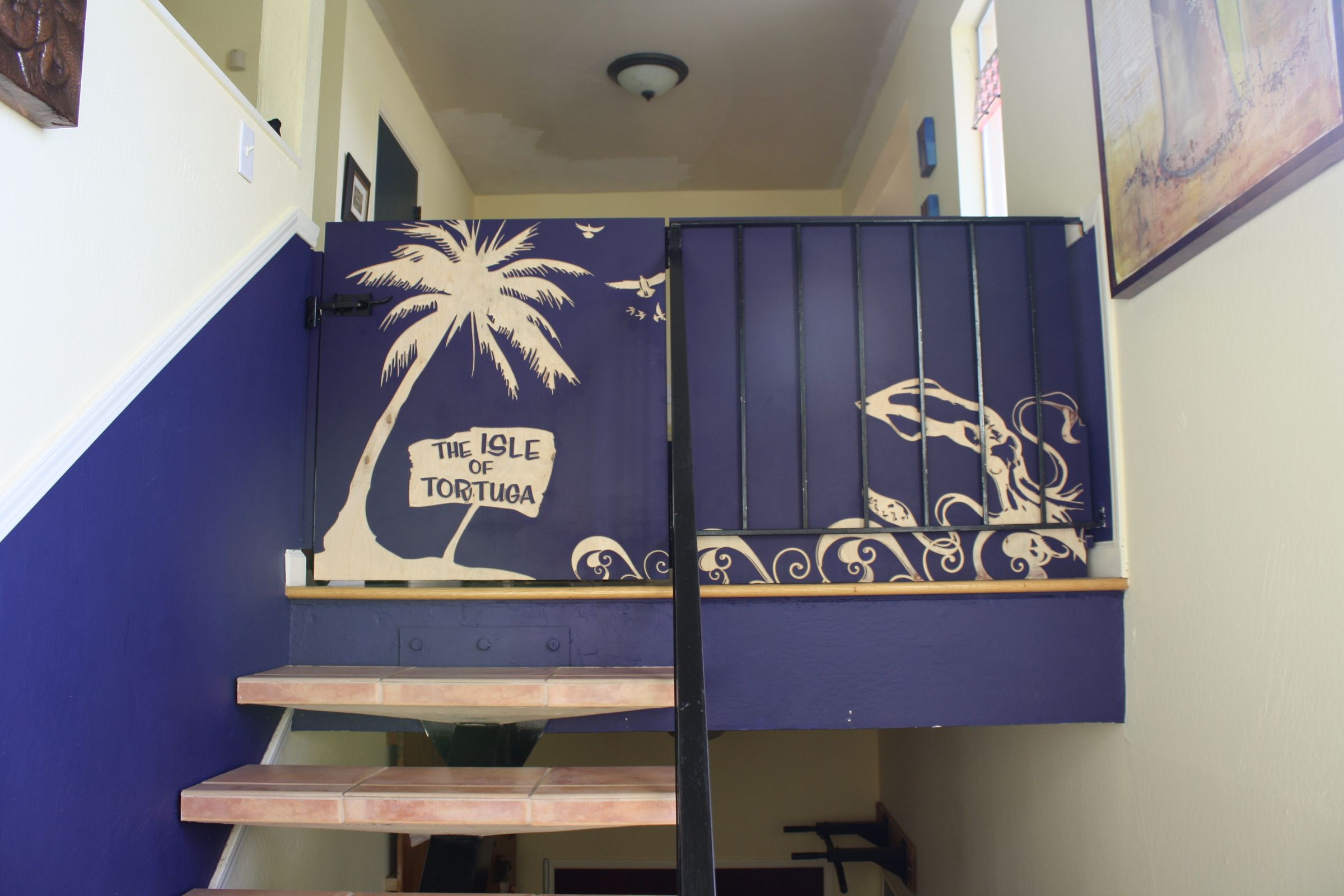 Pirate-Themed Stair Gate and Window Covers : 6 Steps (with Pictures ...