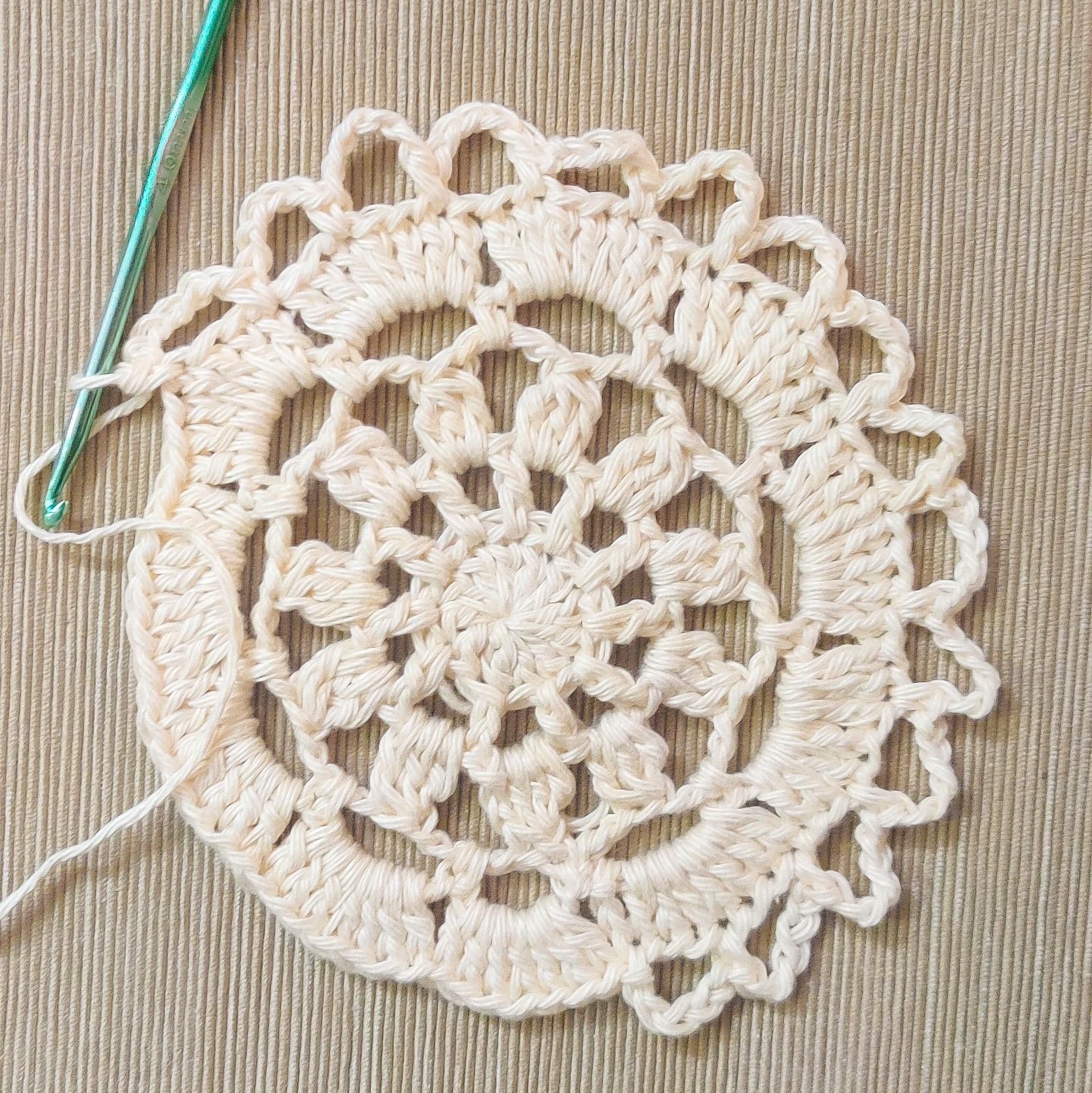 How to Crochet Mini Round Doily : 8 Steps (with Pictures) - Instructables