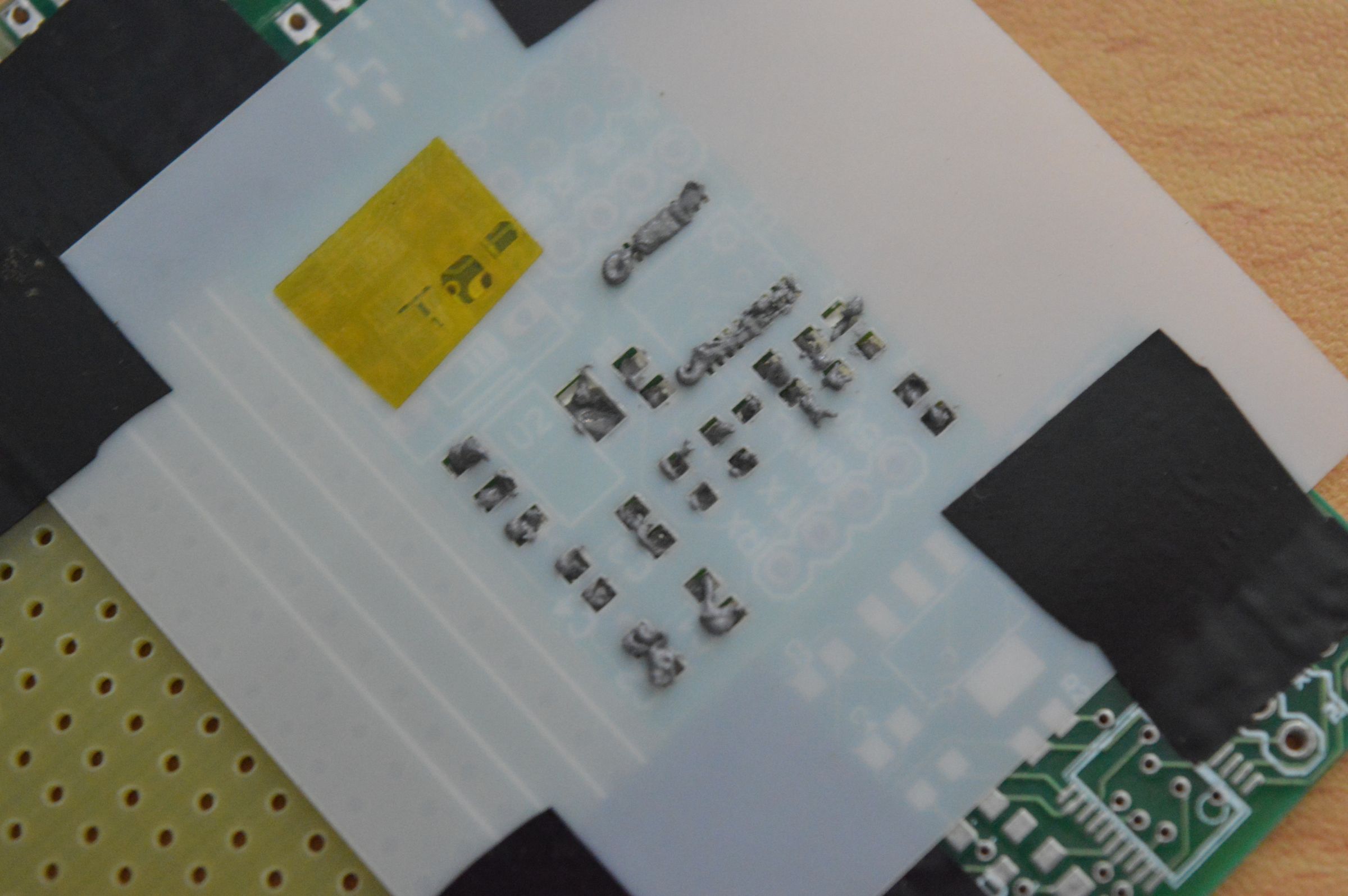 Making SMD Prototype PCB Using Plastic Stencil : 6 Steps (with Pictures ...