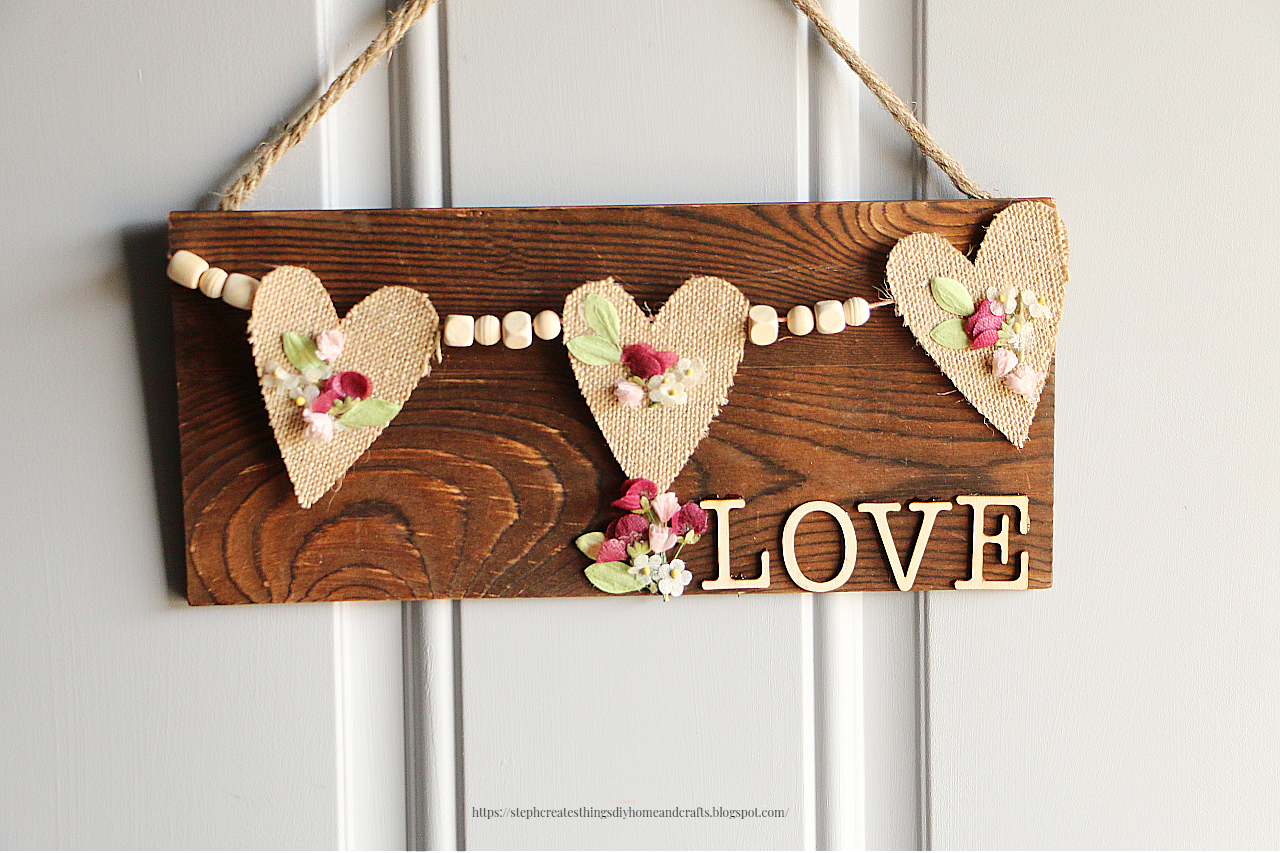DIY HEART GARLAND HANGING DECORATION : 6 Steps (with Pictures ...