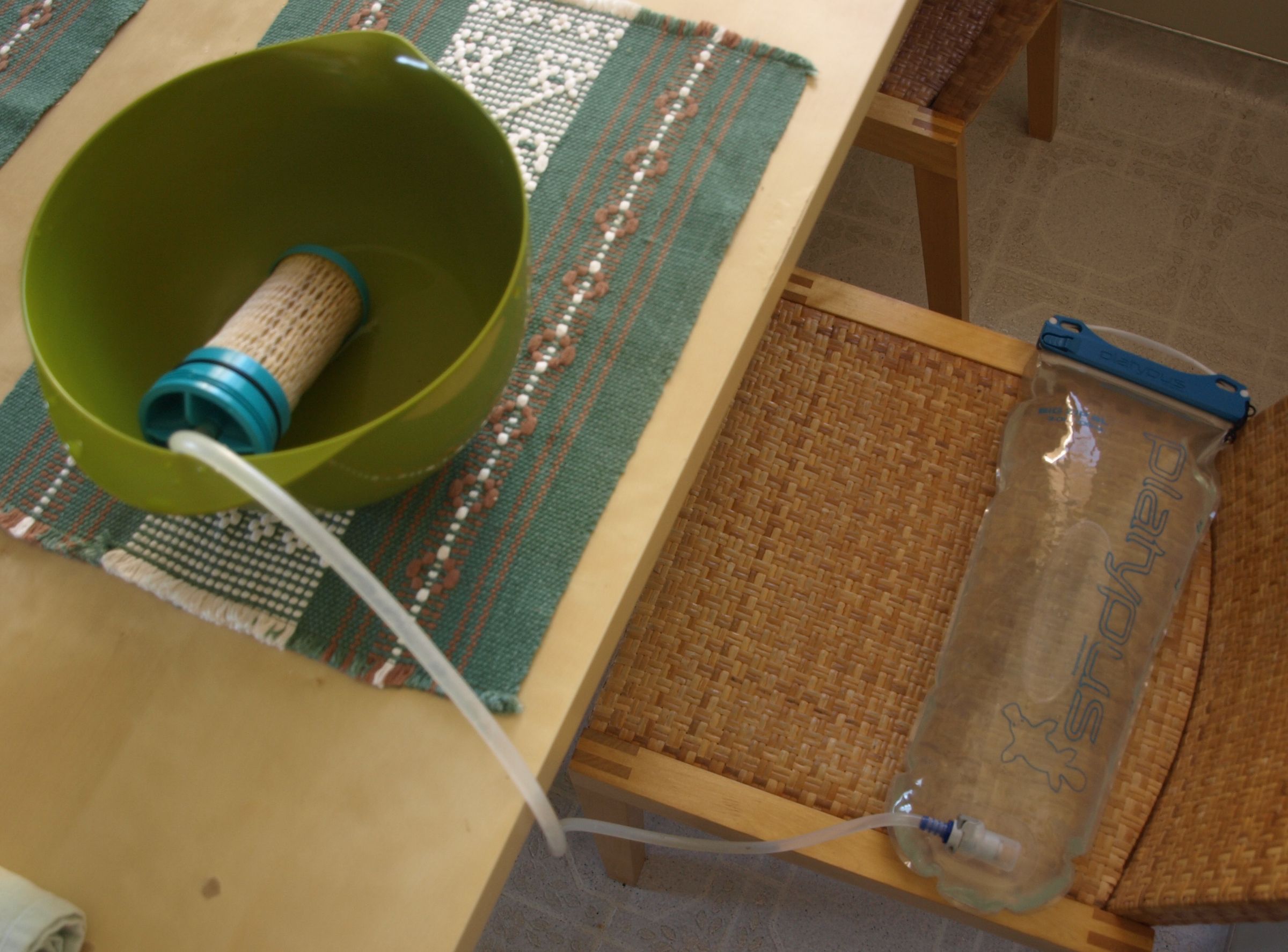 Gravity Powered Water Filter for Backpacking (with Pictures ...