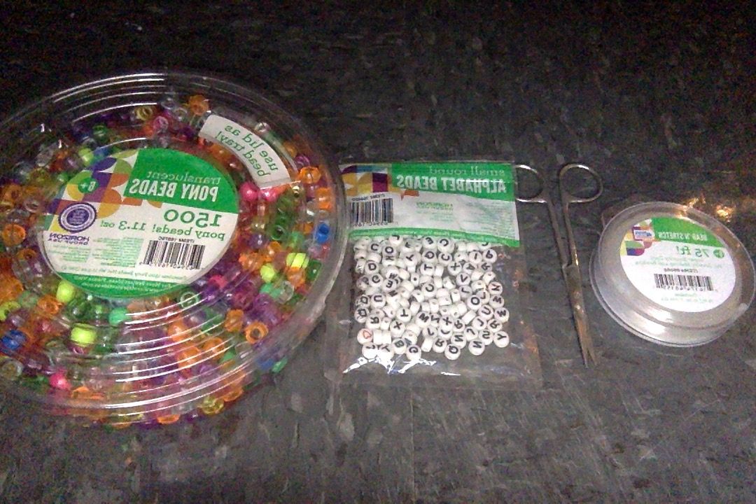 "How-To" Instructions for a Pony Bead Bracelet : 10 Steps - Instructables