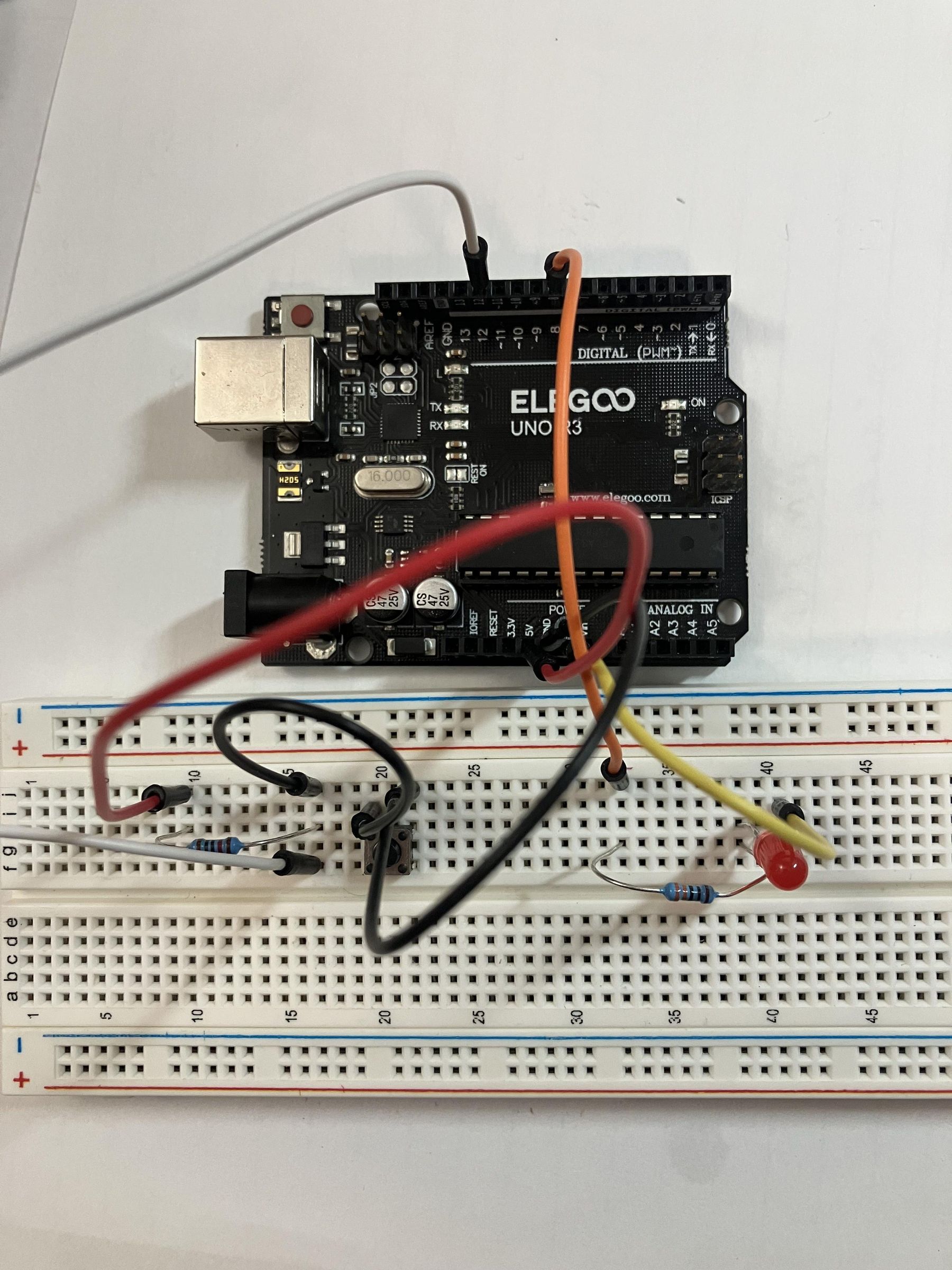 LED With Pushbutton : 5 Steps - Instructables