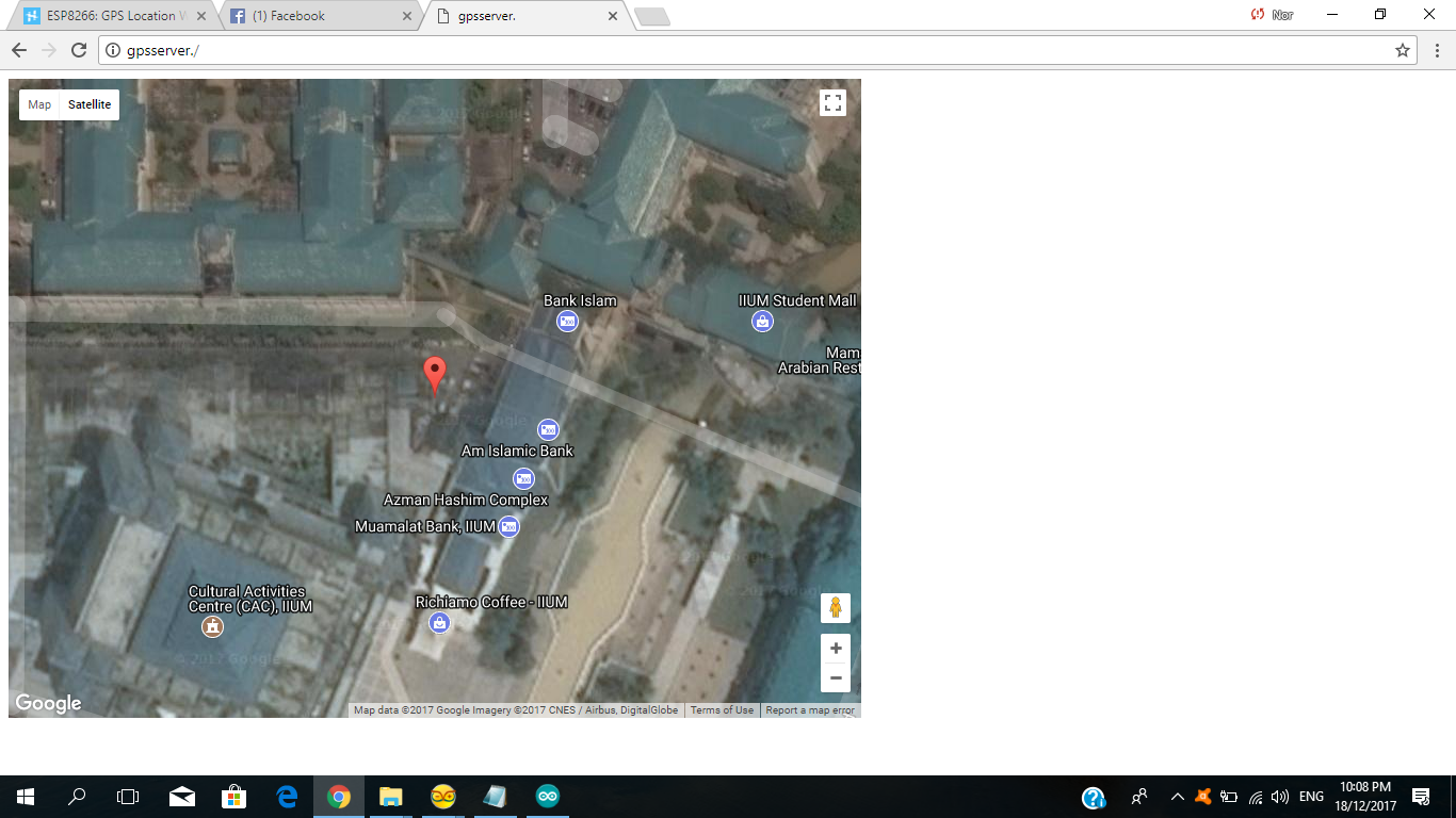 ESP8266 and Visuino: GPS Location Web Server With Google Maps : 11 ...