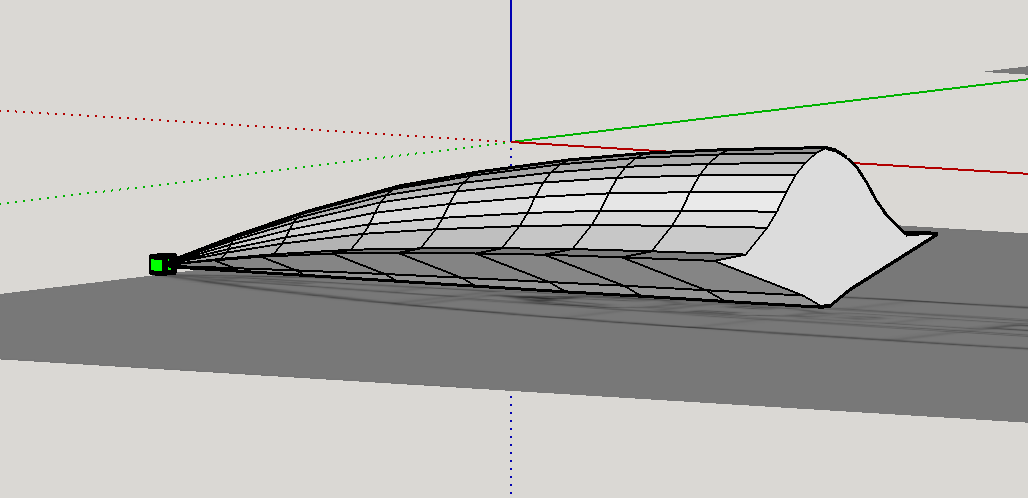 Make a Detailed Paper Model Plane Template/pattern Using Sketchup ...
