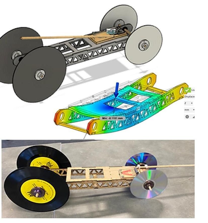 Mousetrap Car Chassis