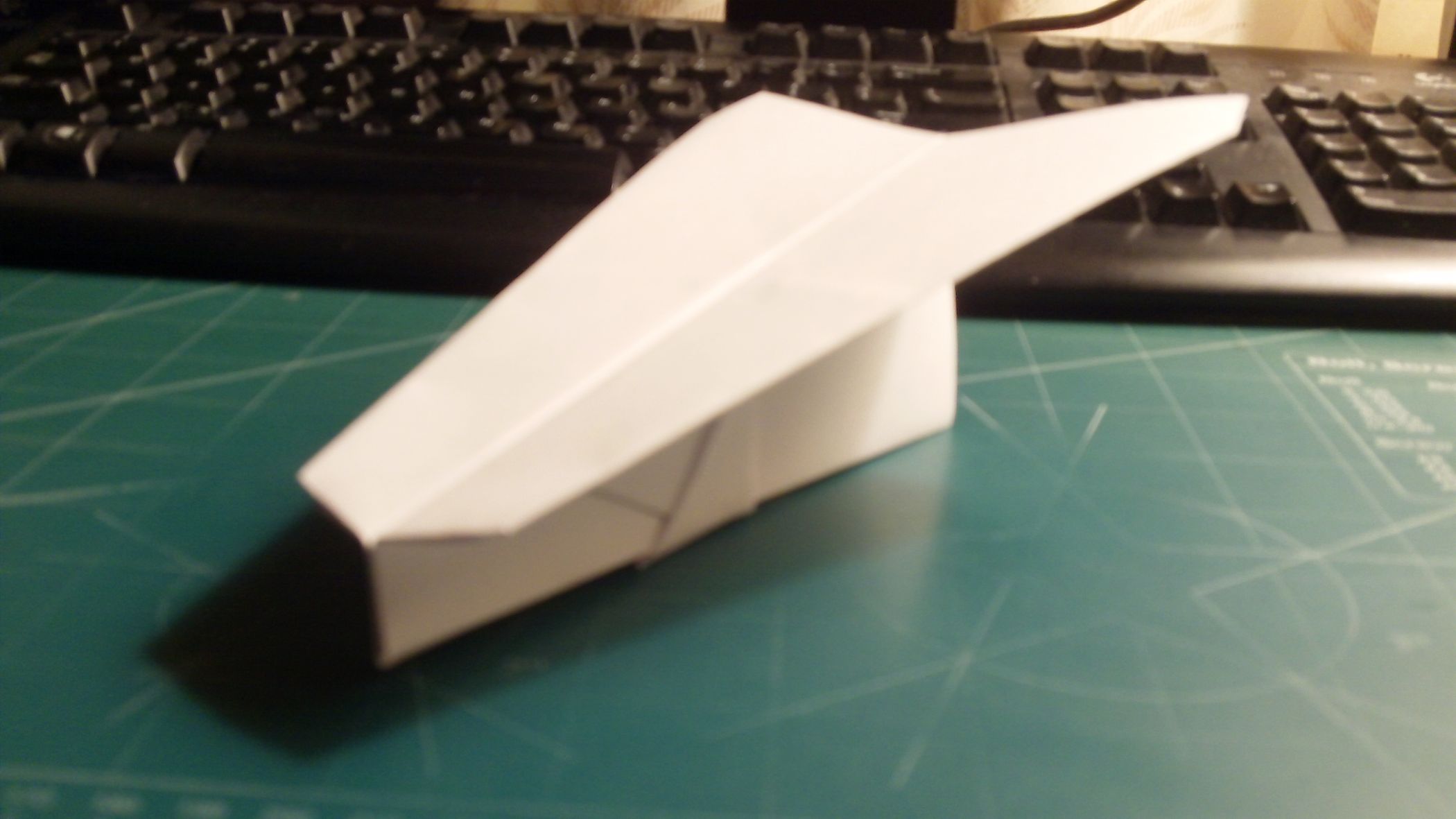 How to Make the Hyperceptor Paper Airplane : 8 Steps - Instructables