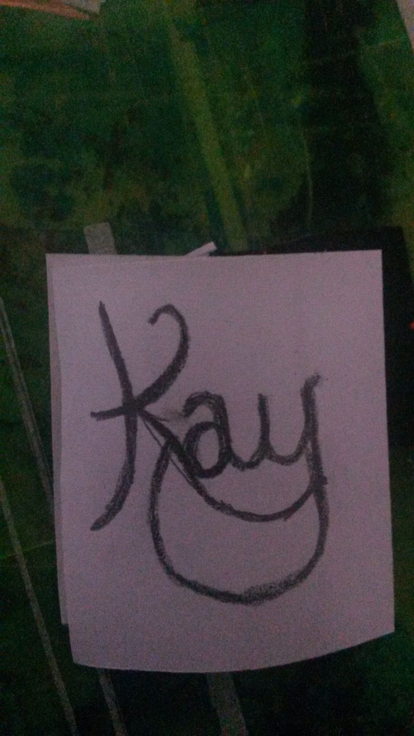 Mirrored Paper Cut Name Tag : 3 Steps - Instructables