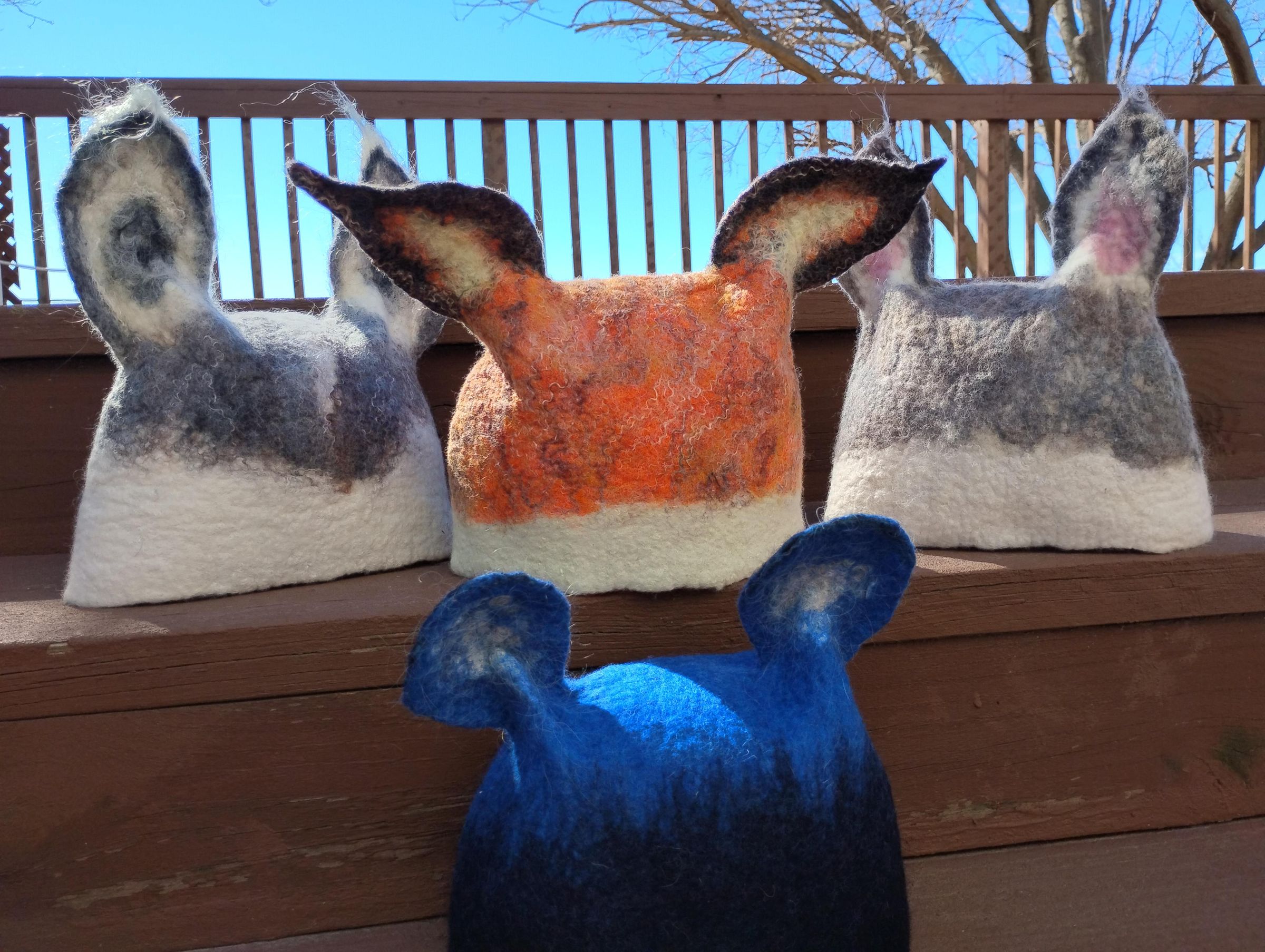 Felting Wool Animal Ear Hats (Using Resist Wet Felting Technique) : 12 Steps (with Pictures ...