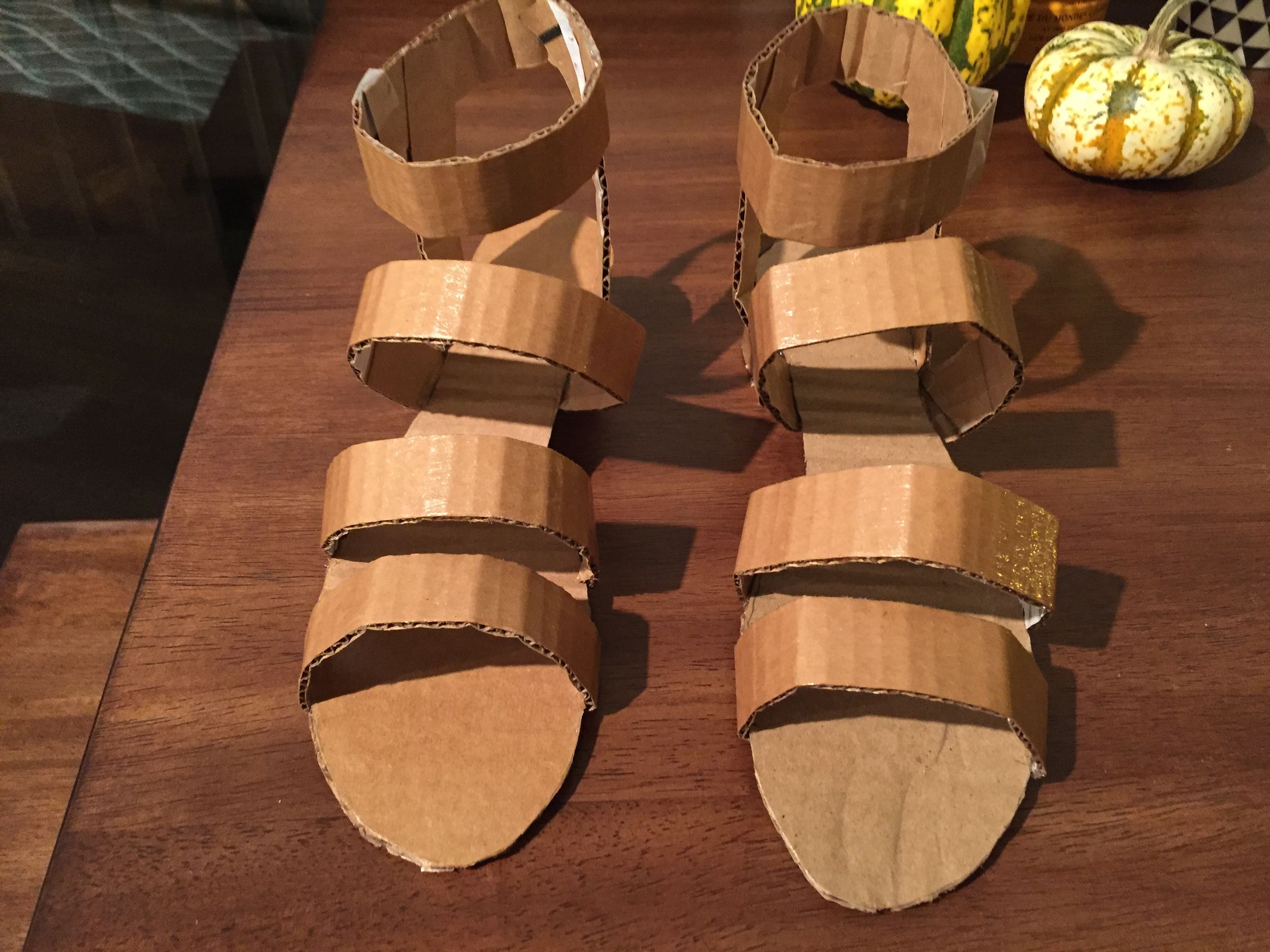 Transform Recycled Cardboard Into Shoes : 26 Steps (with Pictures ...