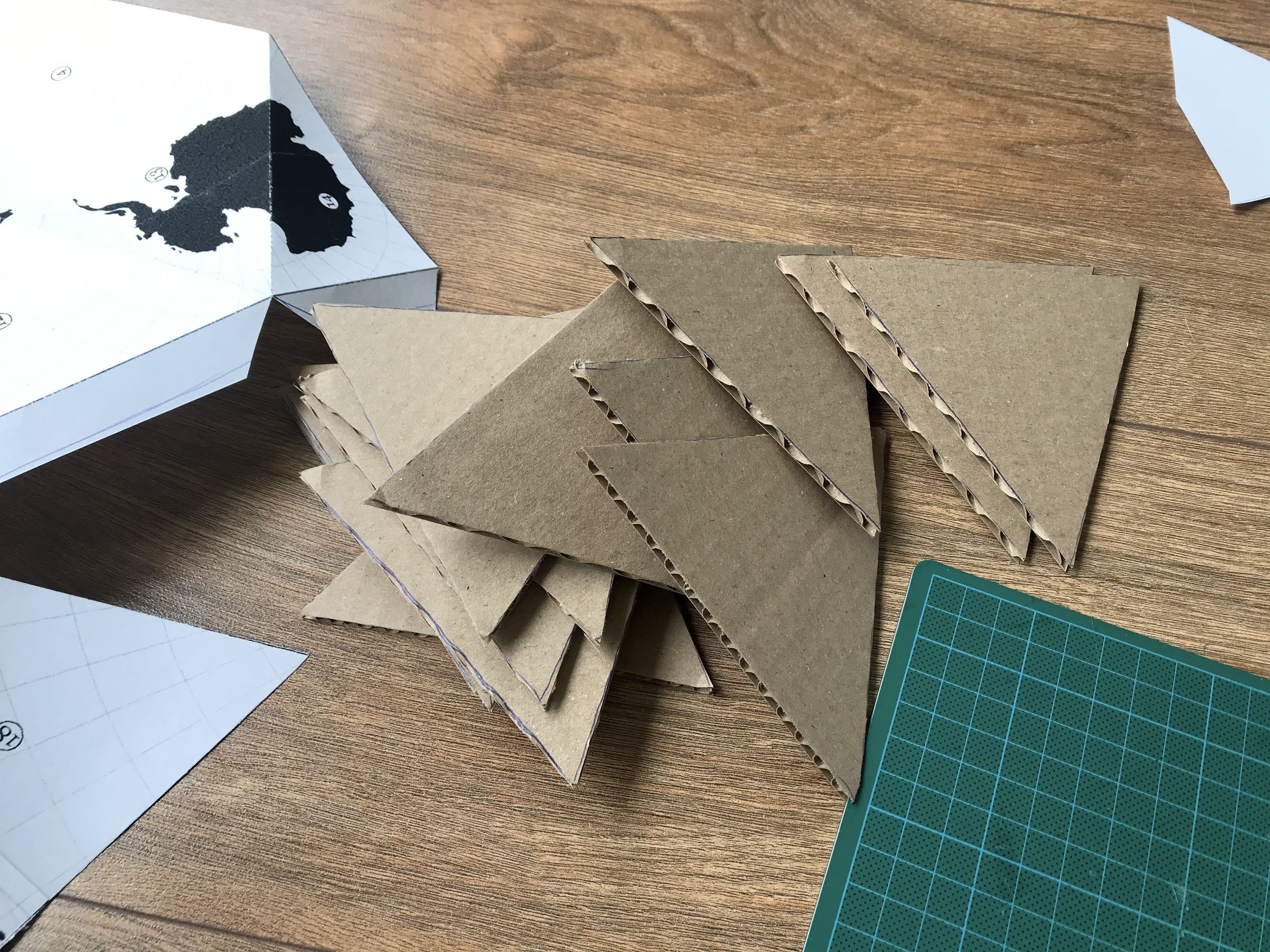 Easy Paper Desk World Globe to Highlight All Your Travel Destinations ...