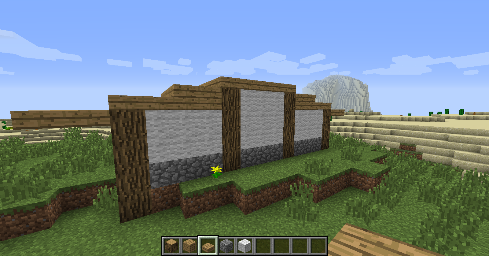 Nice Minecraft Hill House : 4 Steps - Instructables