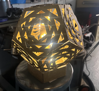Cardboard Lamp : 7 Steps (with Pictures) - Instructables