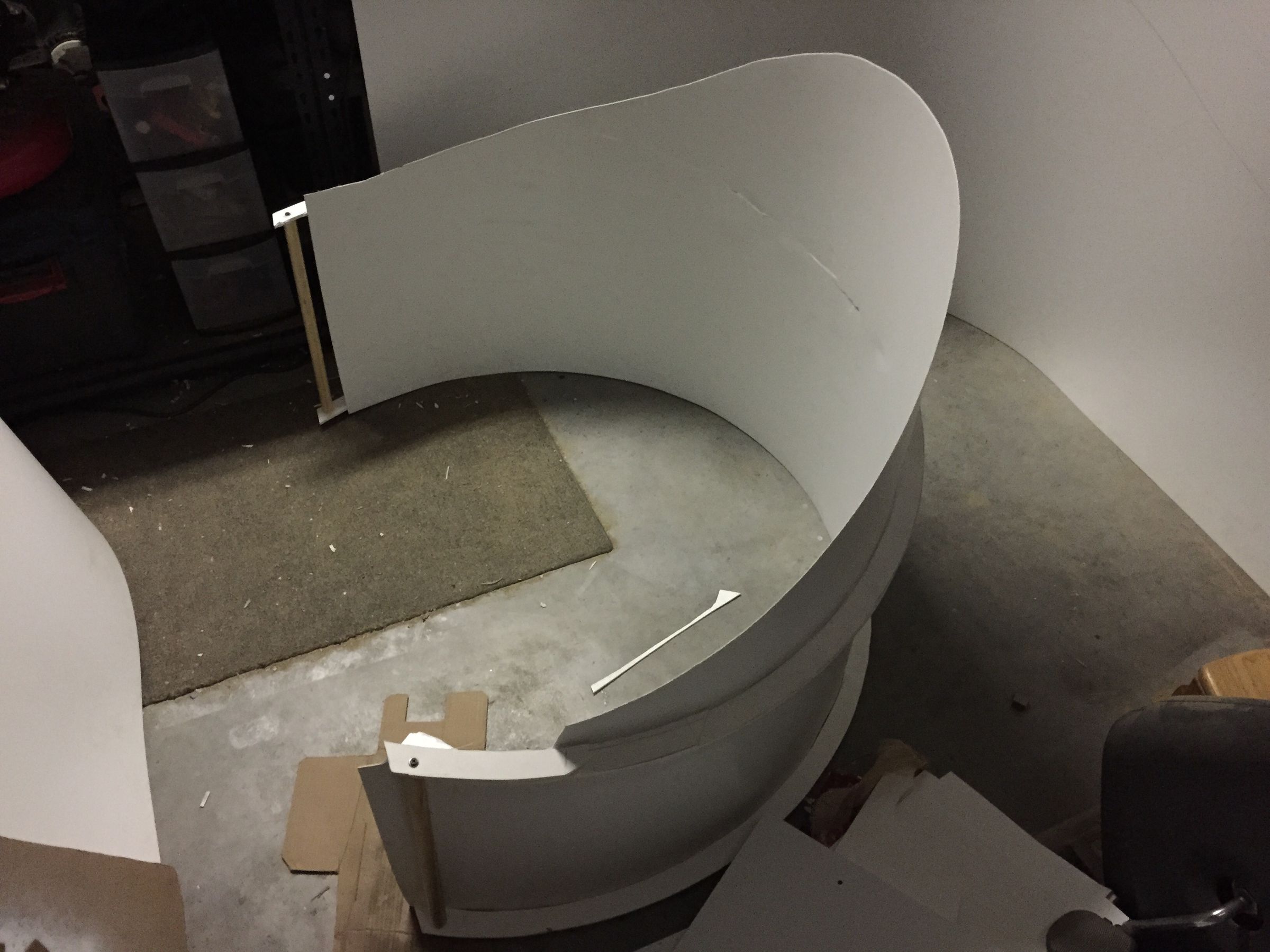 DIY Star Wars Millennium Falcon Cockpit Playhouse : 17 Steps (with ...