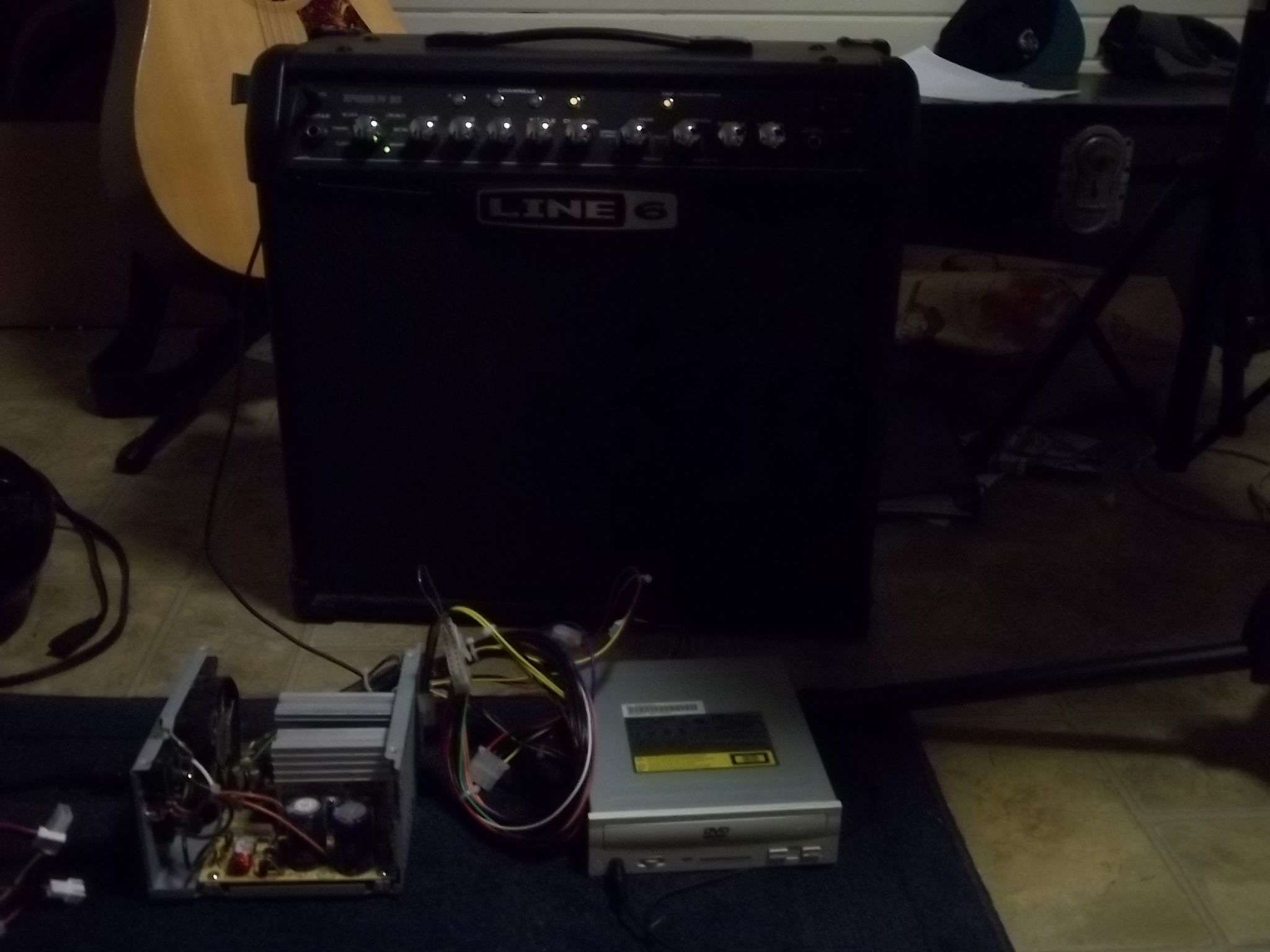 CD Player From an Old Power Supply and CDROM Drive : 3 Steps ...