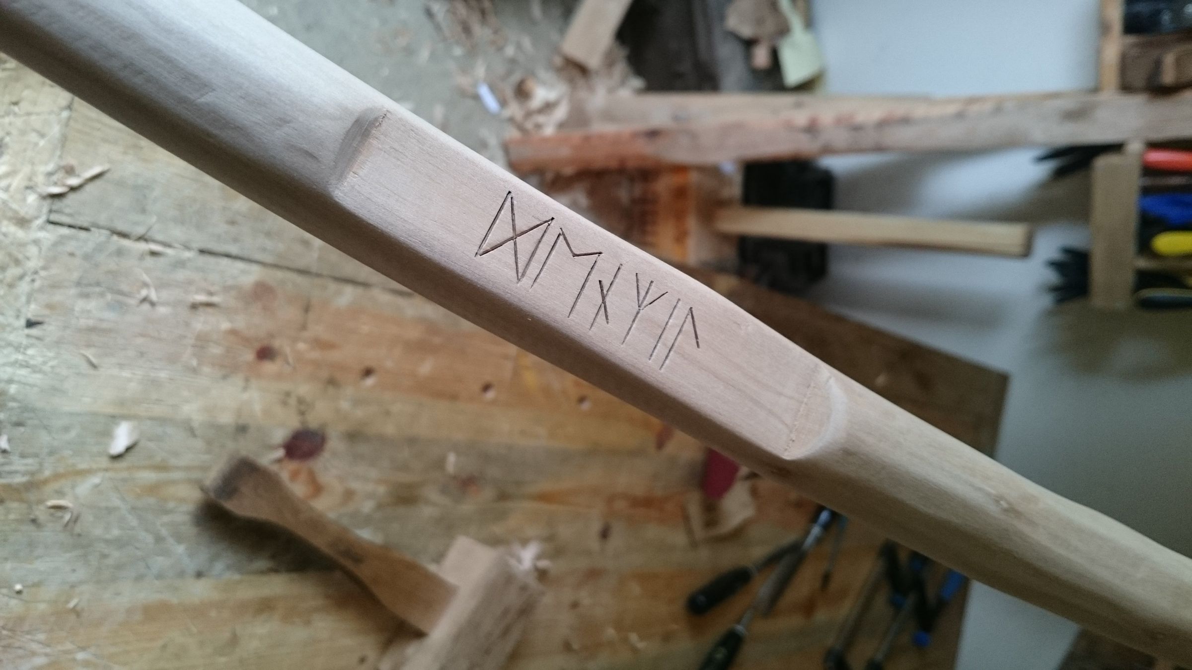Walking Staff From a Cherry Branch : 6 Steps (with Pictures ...