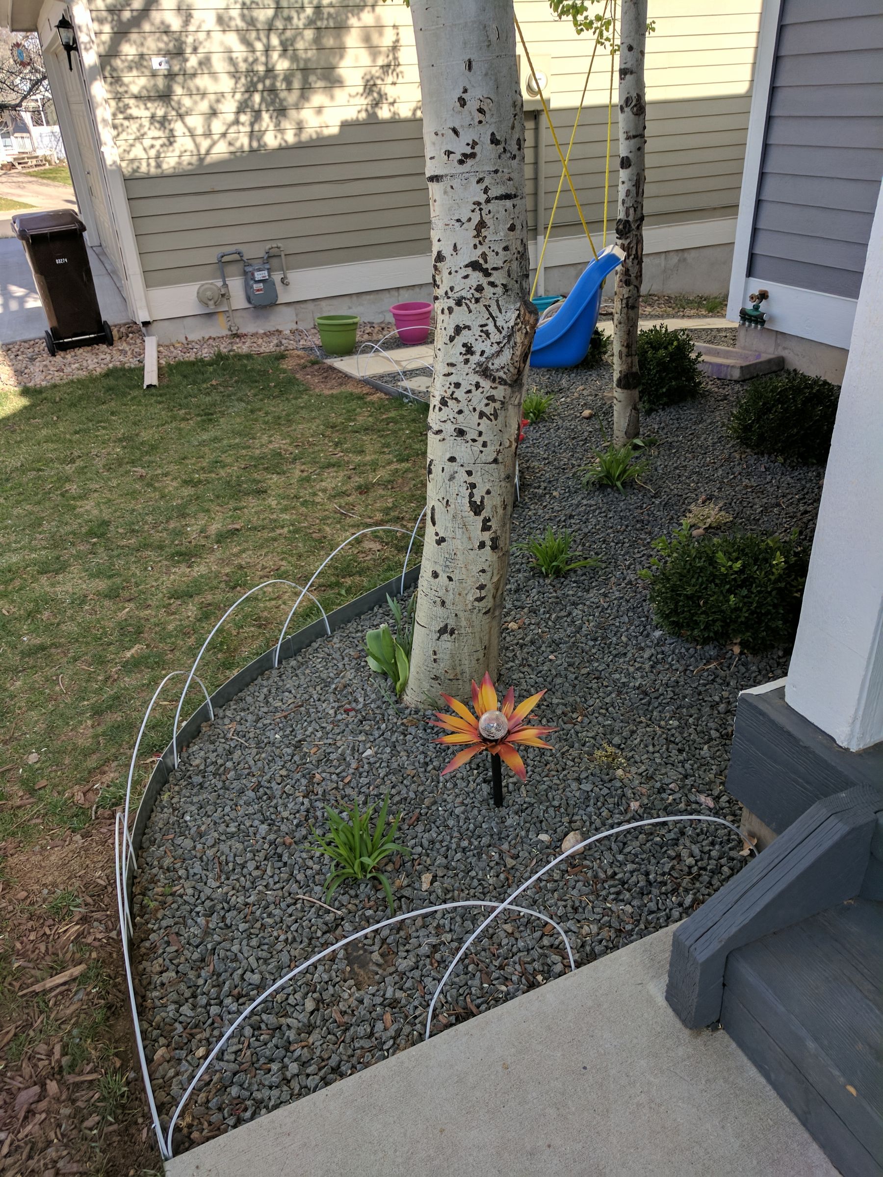 Landscape Garden Border Edge Fence : 4 Steps (with Pictures ...