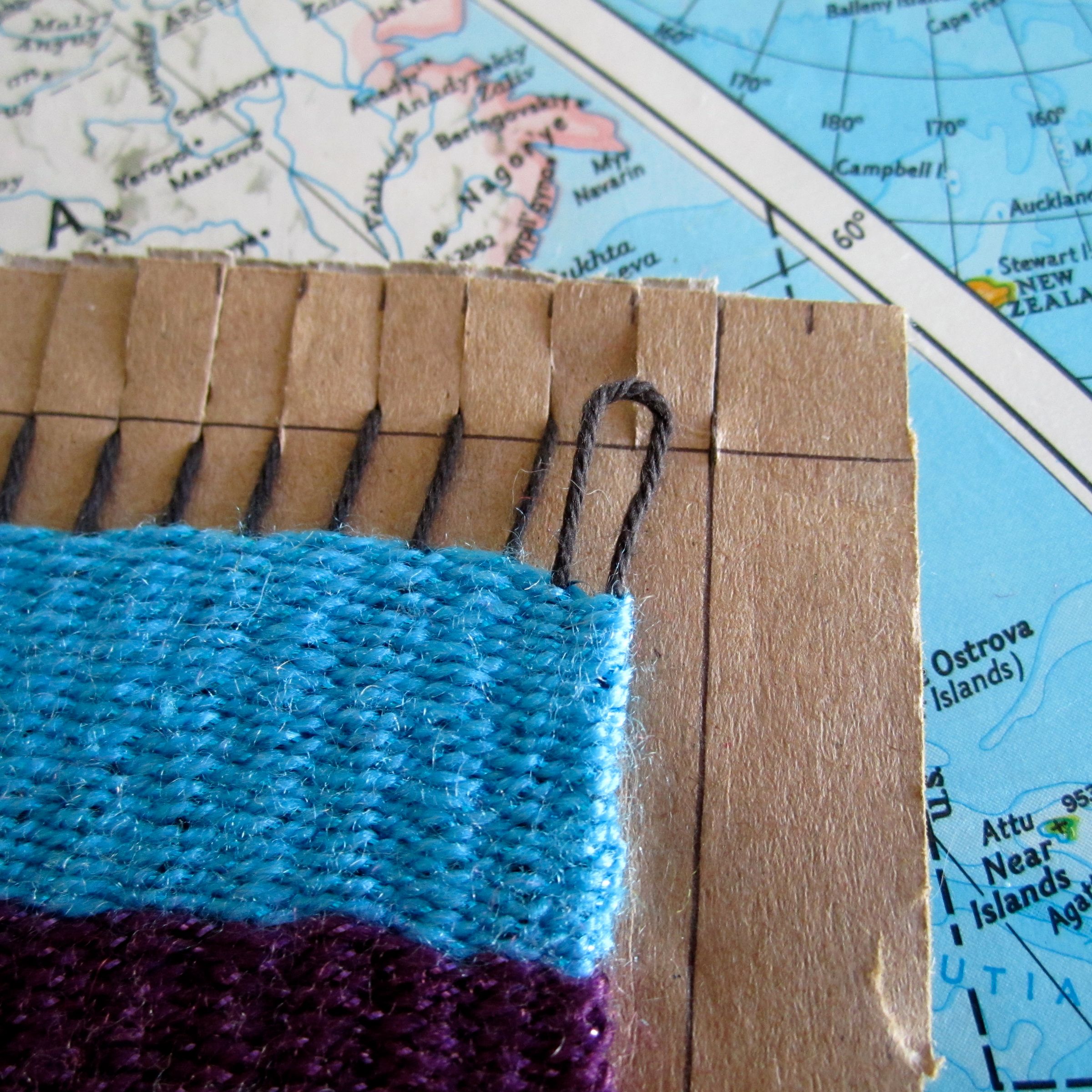 How to Weave on a Cardboard Loom : 9 Steps (with Pictures) - Instructables