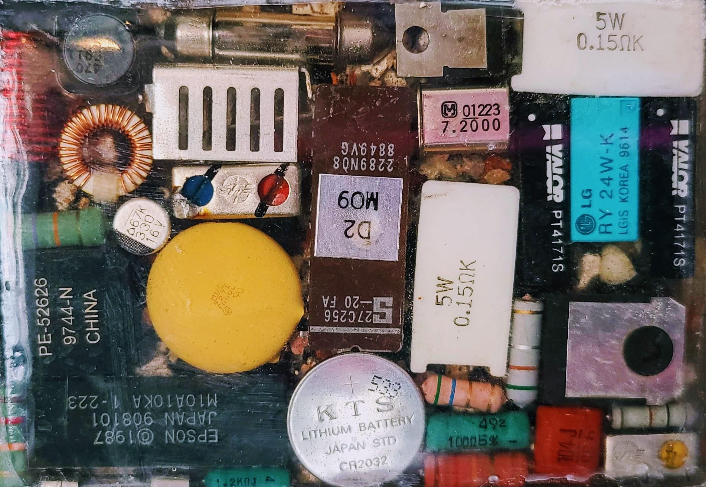 Repurposed and Recycled Electronics Tiles : 6 Steps (with Pictures ...