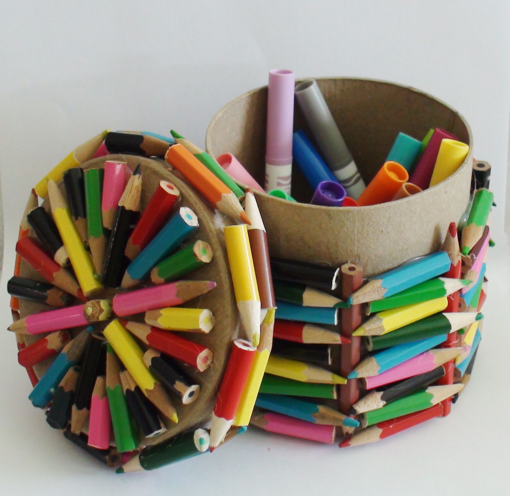 Easy to Make 'Pencil Boxes' Recycle Your Pencils : 5 Steps (with ...
