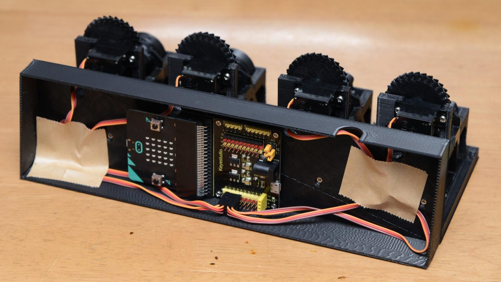 Mechanical 7-Segment Digital Clock : 3 Steps - Instructables