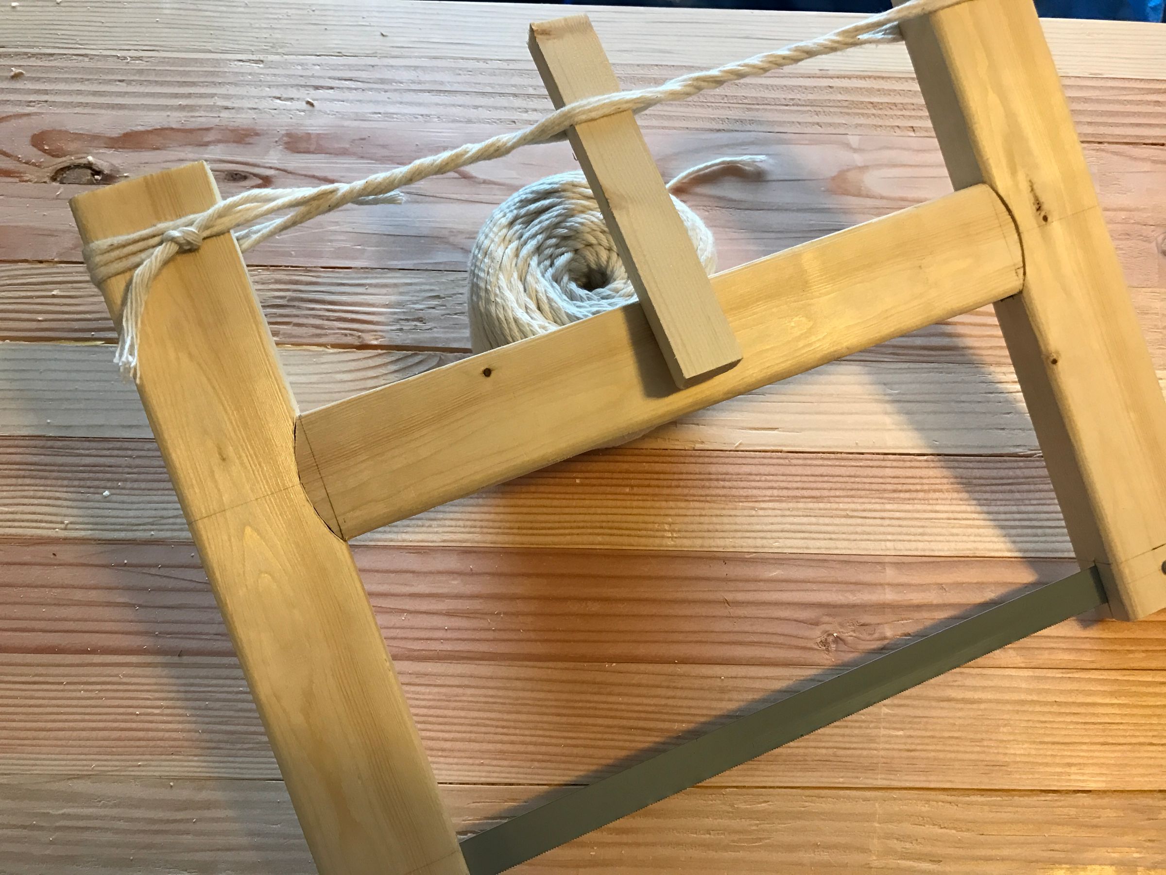 Hacking Together a Bow Saw : 11 Steps (with Pictures) - Instructables