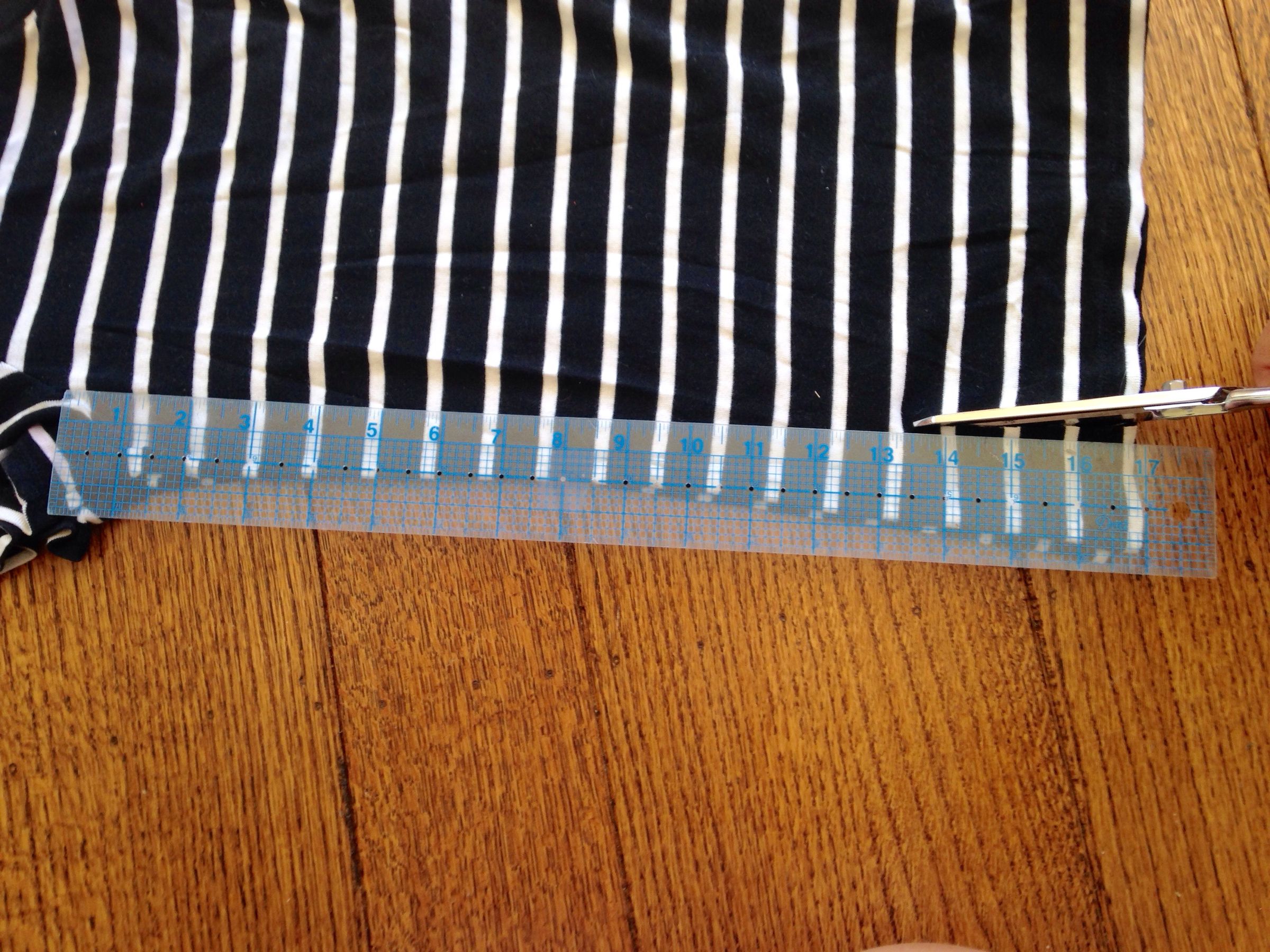 Make an A-line Tee Out of a Fitted Tee : 5 Steps - Instructables