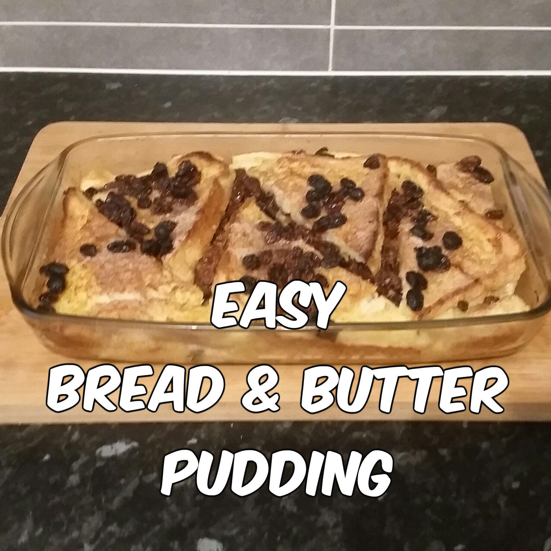 Easy Bread and Butter Pudding : 8 Steps (with Pictures) - Instructables