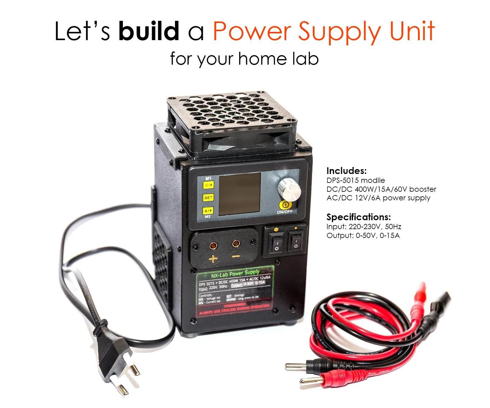 Simple and Small Programmable Lab Power Supply : 8 Steps (with Pictures ...