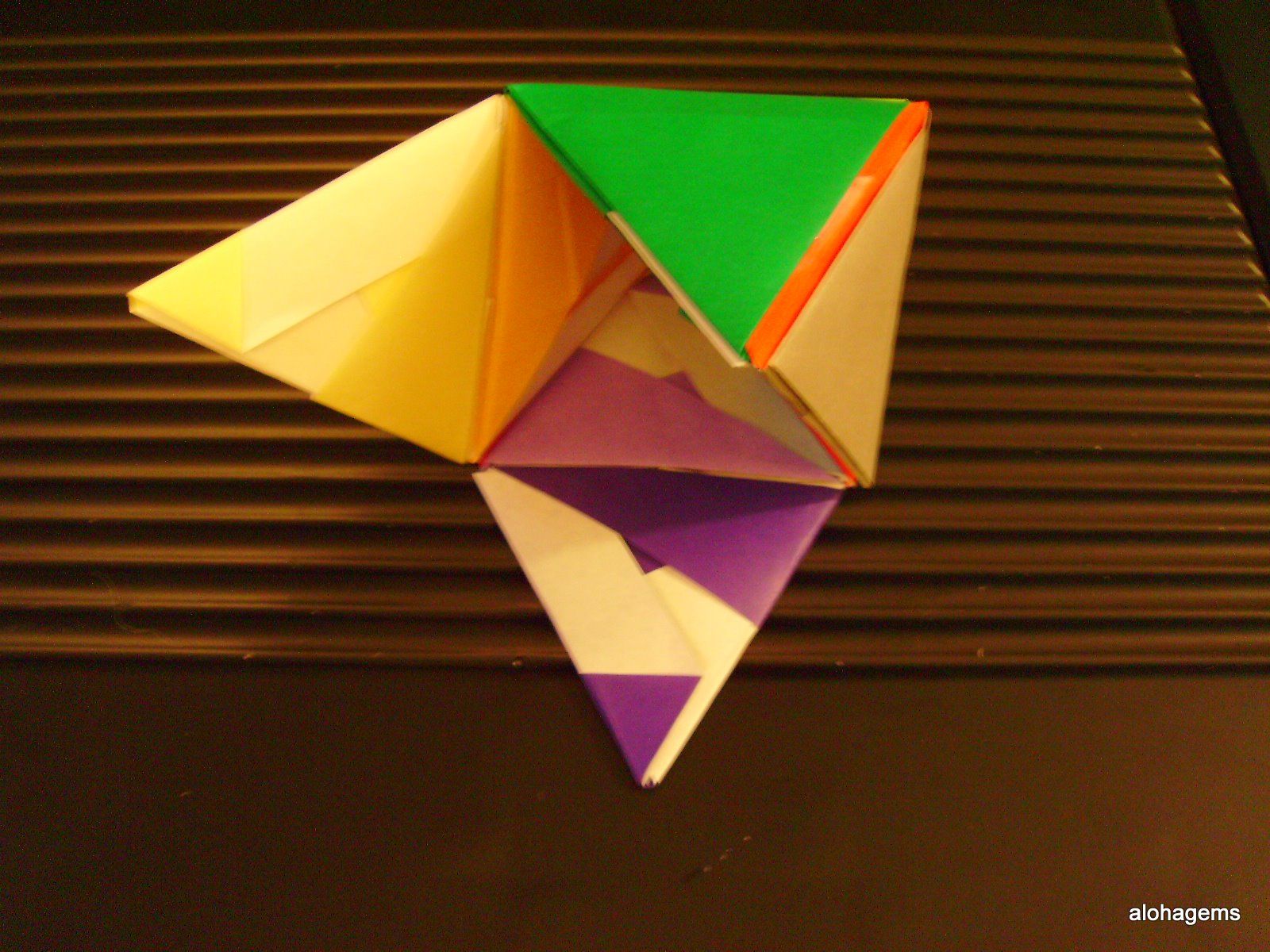 Origami of Platonic Solids: Octahedron : 8 Steps (with Pictures ...