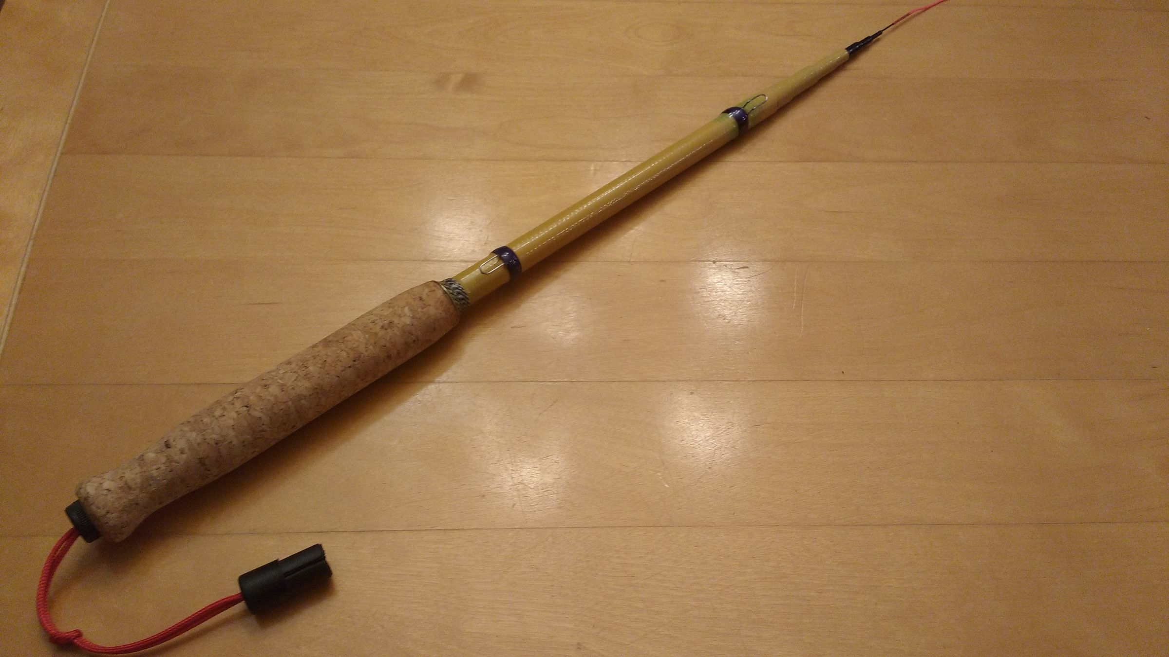 Tenkara (ish) Fishing Rod Build (DIY Tenkara Fishing Rod) : 6 Steps ...