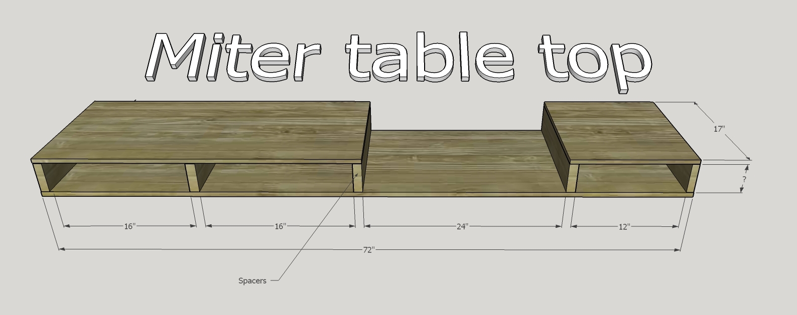 Make an Easy Miter Saw Table : 3 Steps (with Pictures) - Instructables