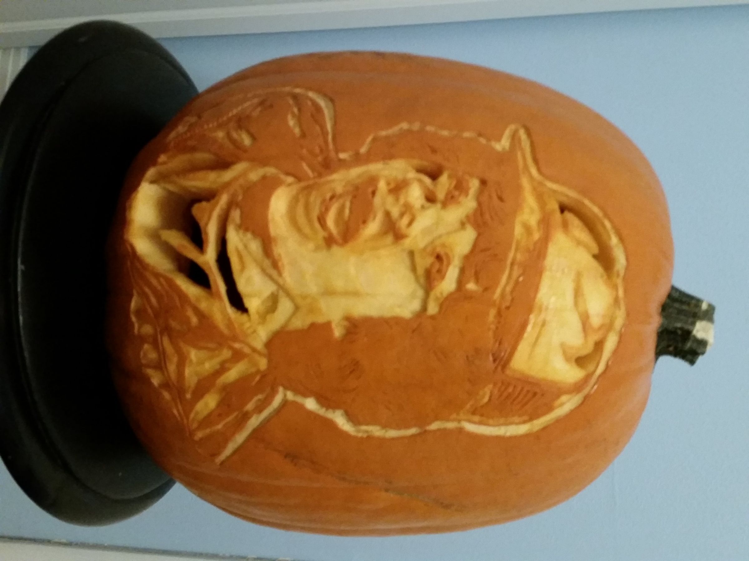 How to Carve a Photo Onto a Pumpkin : 13 Steps (with Pictures ...