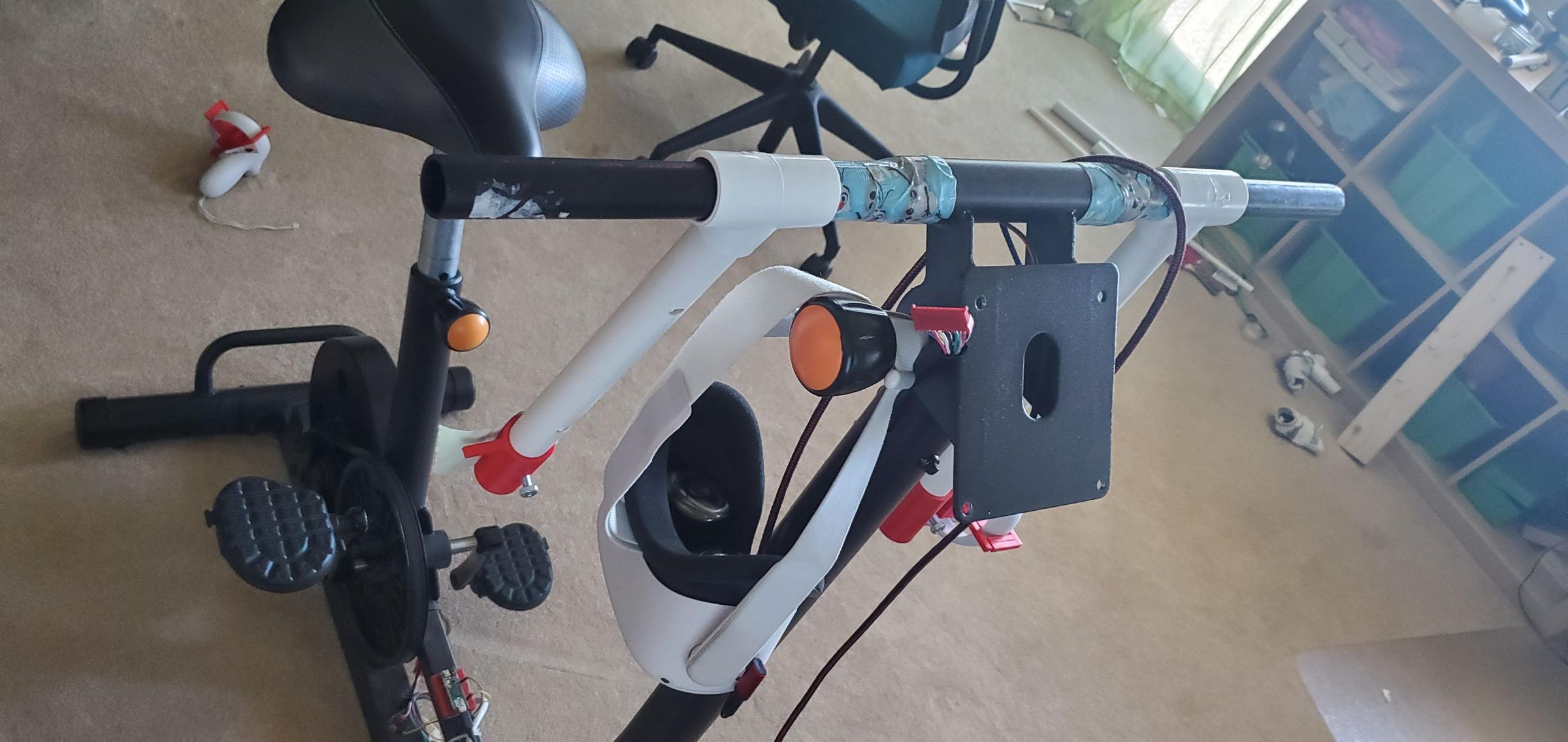 Transforming an Old Exercise Bike Into a Controller for a Game : 8 ...