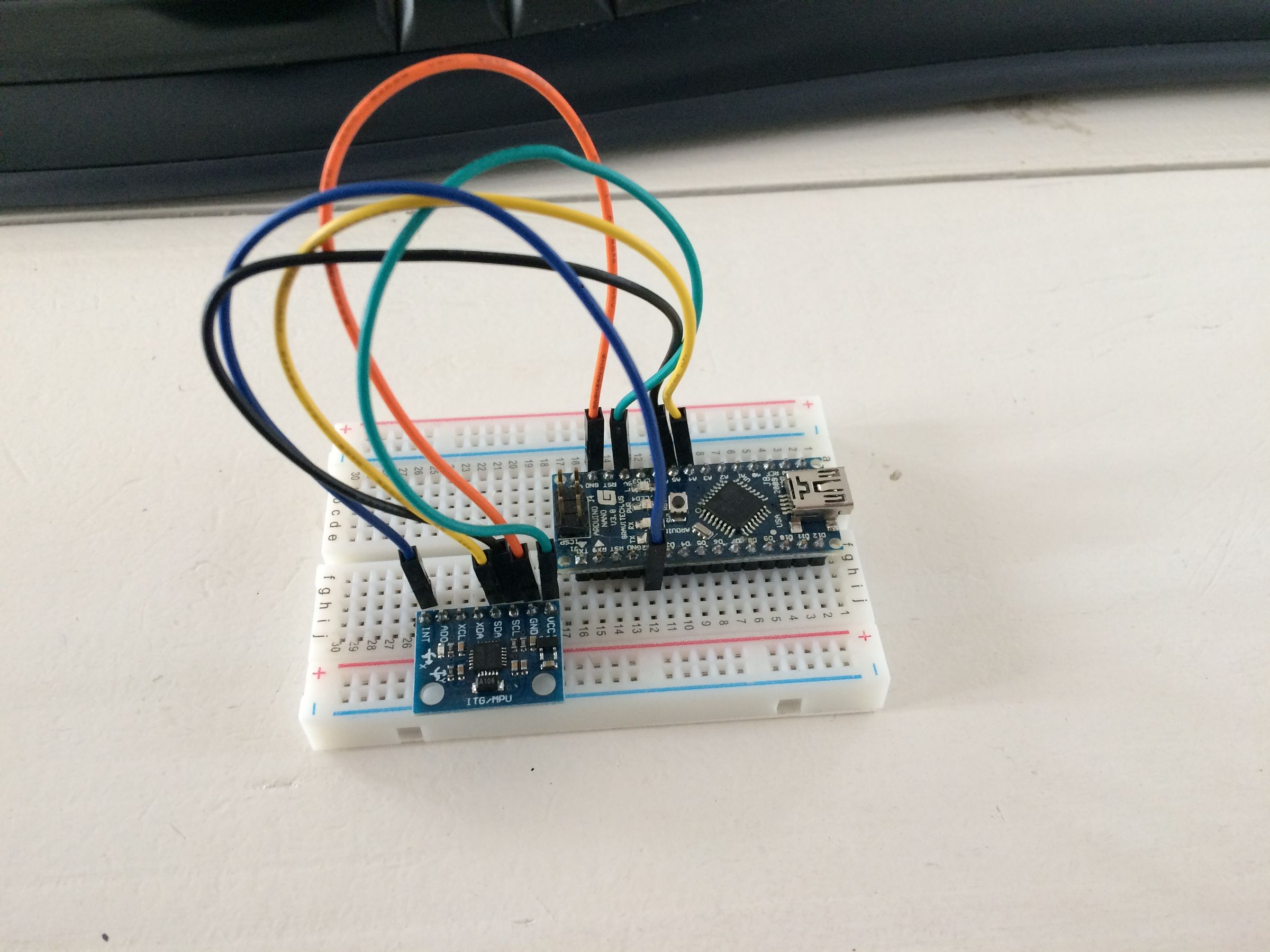 MPU6050: Arduino 6 Axis Accelerometer + Gyro - GY 521 Test & 3D ...