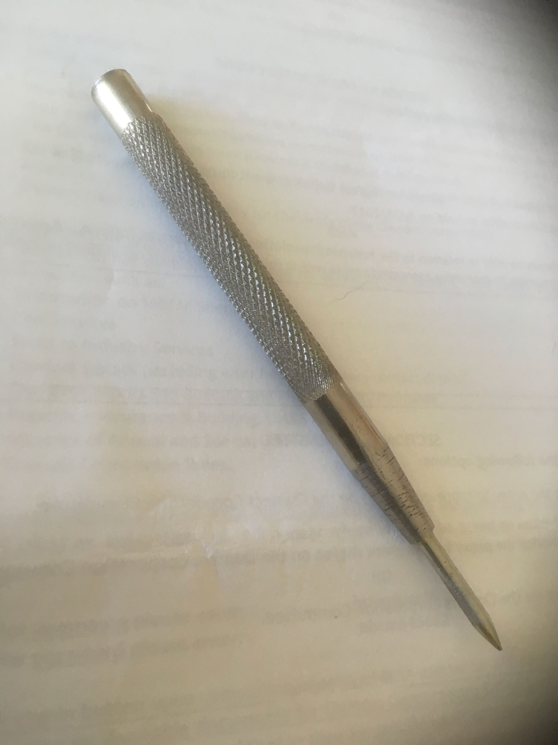 Knurled Steel Scriber : 4 Steps (with Pictures) - Instructables