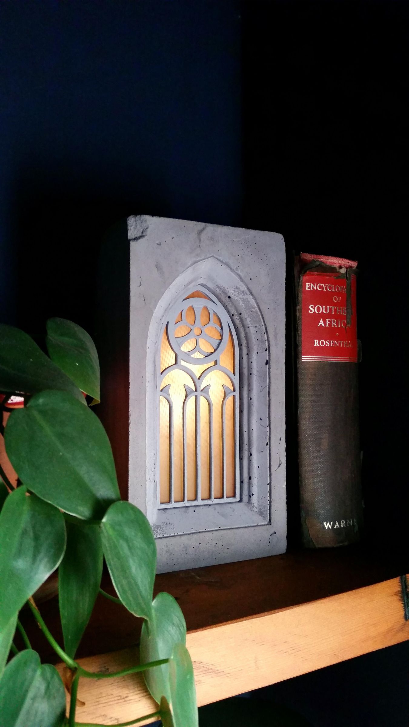 Solar Concrete Gothic Window Lamp (Remix) : 11 Steps (with Pictures ...