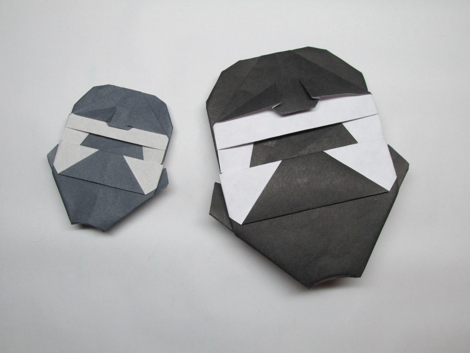 ORIGAMI KYLO REN MASK TUTORIAL (WITH VIDEO!) : 8 Steps (with Pictures ...
