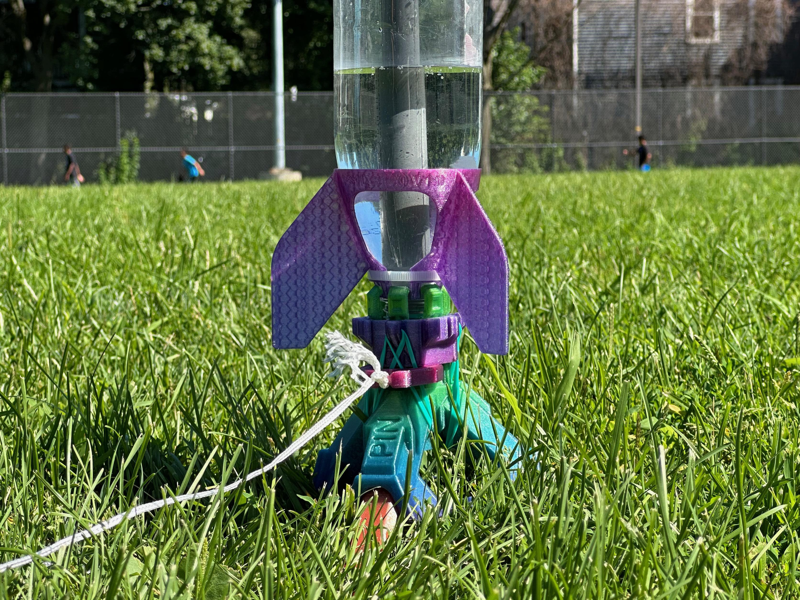 Simple 3D-Printed Water Rocket Launcher : 11 Steps (with Pictures ...