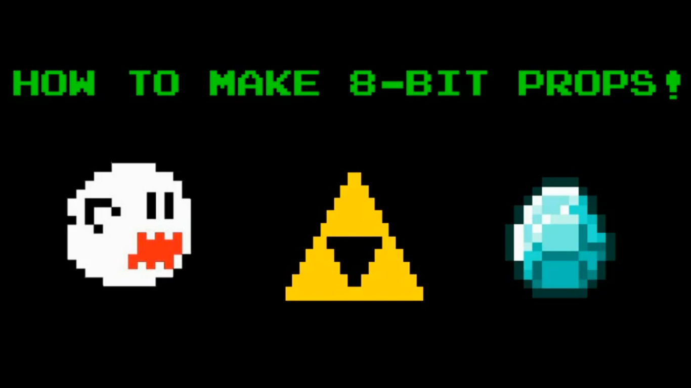 How to Make 8-Bit or Minecraft Props/Items - Instructables