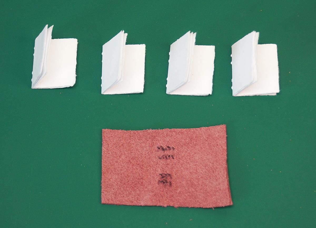 DIY Mini Book With Long Stitch Binding | How to Make a Tiny Bound Book ...