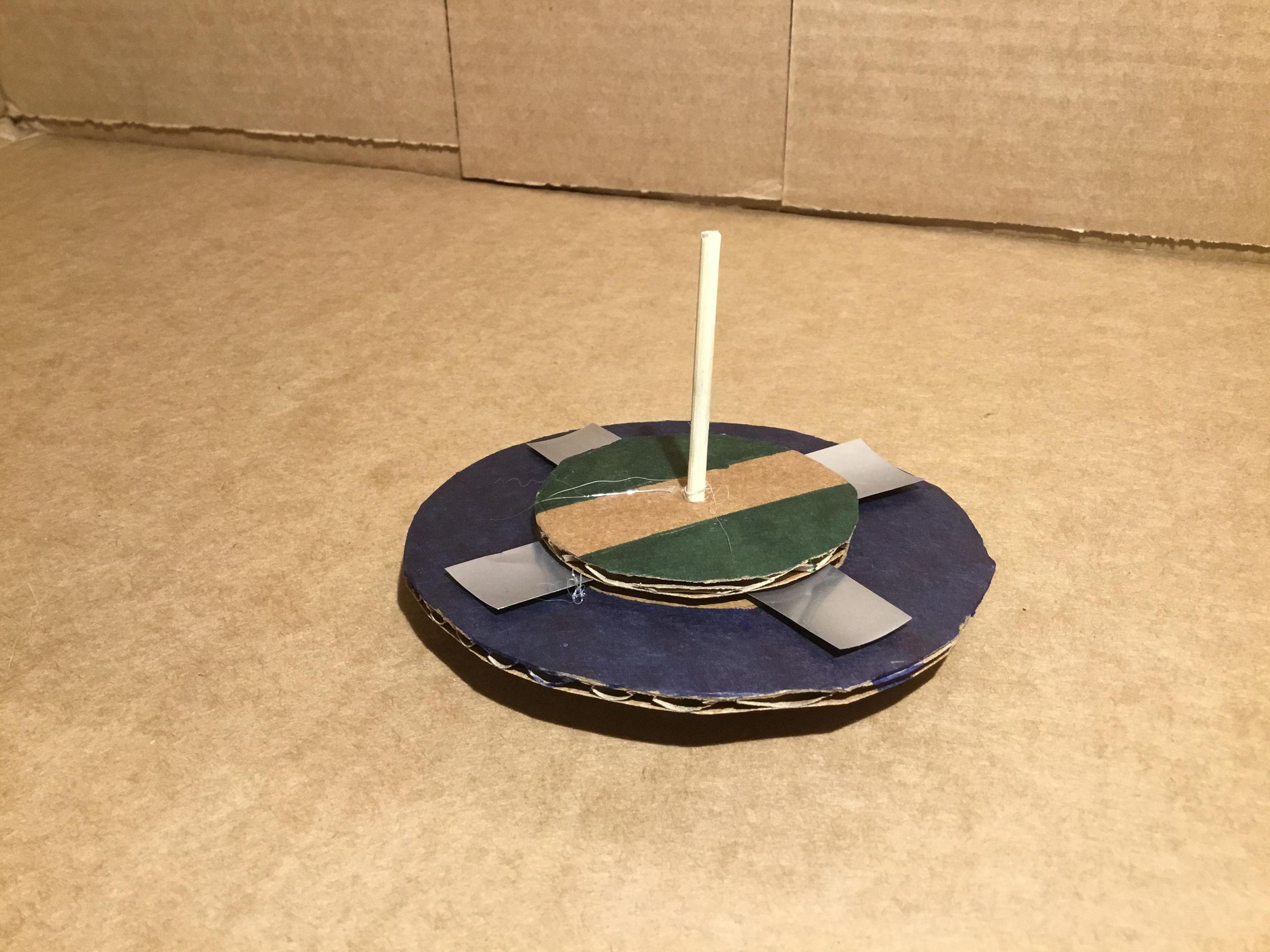 Cardboard Spinners From Recycled Materials : 6 Steps - Instructables