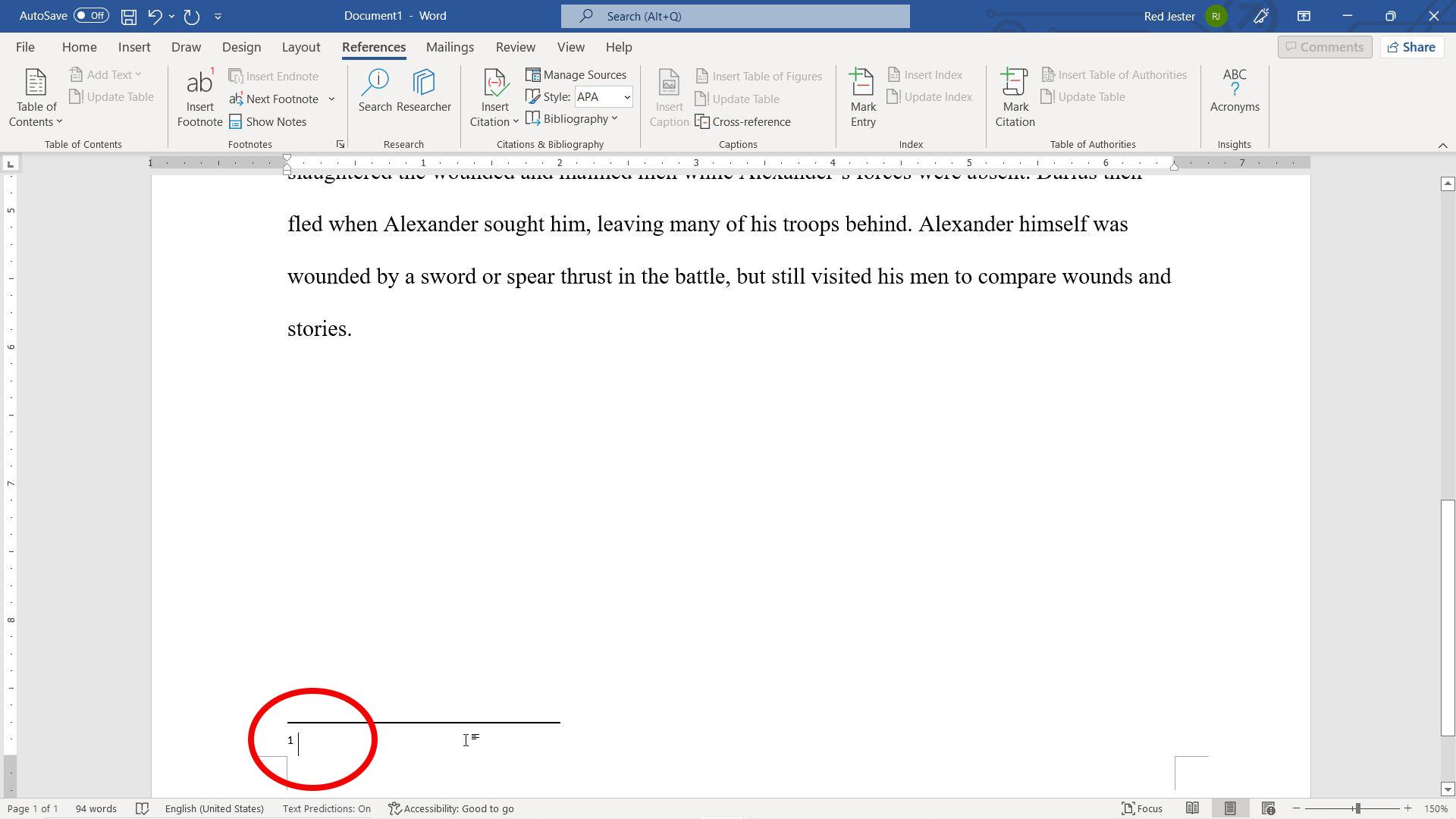 How to Create an In-Text Citation With Footnote in Word : 7 Steps ...