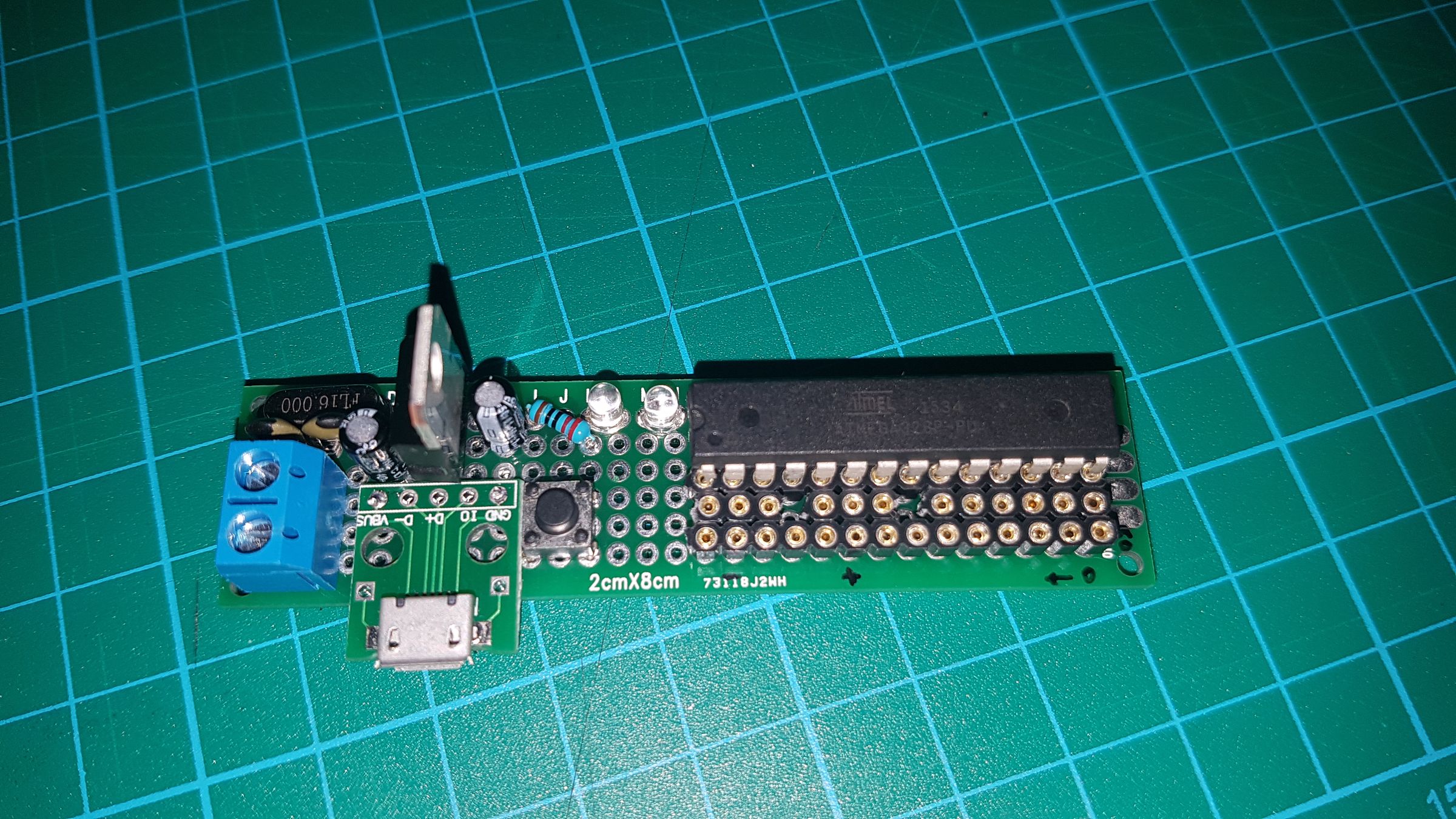 One More Small Footprint Barebone Arduino : 4 Steps (with Pictures ...