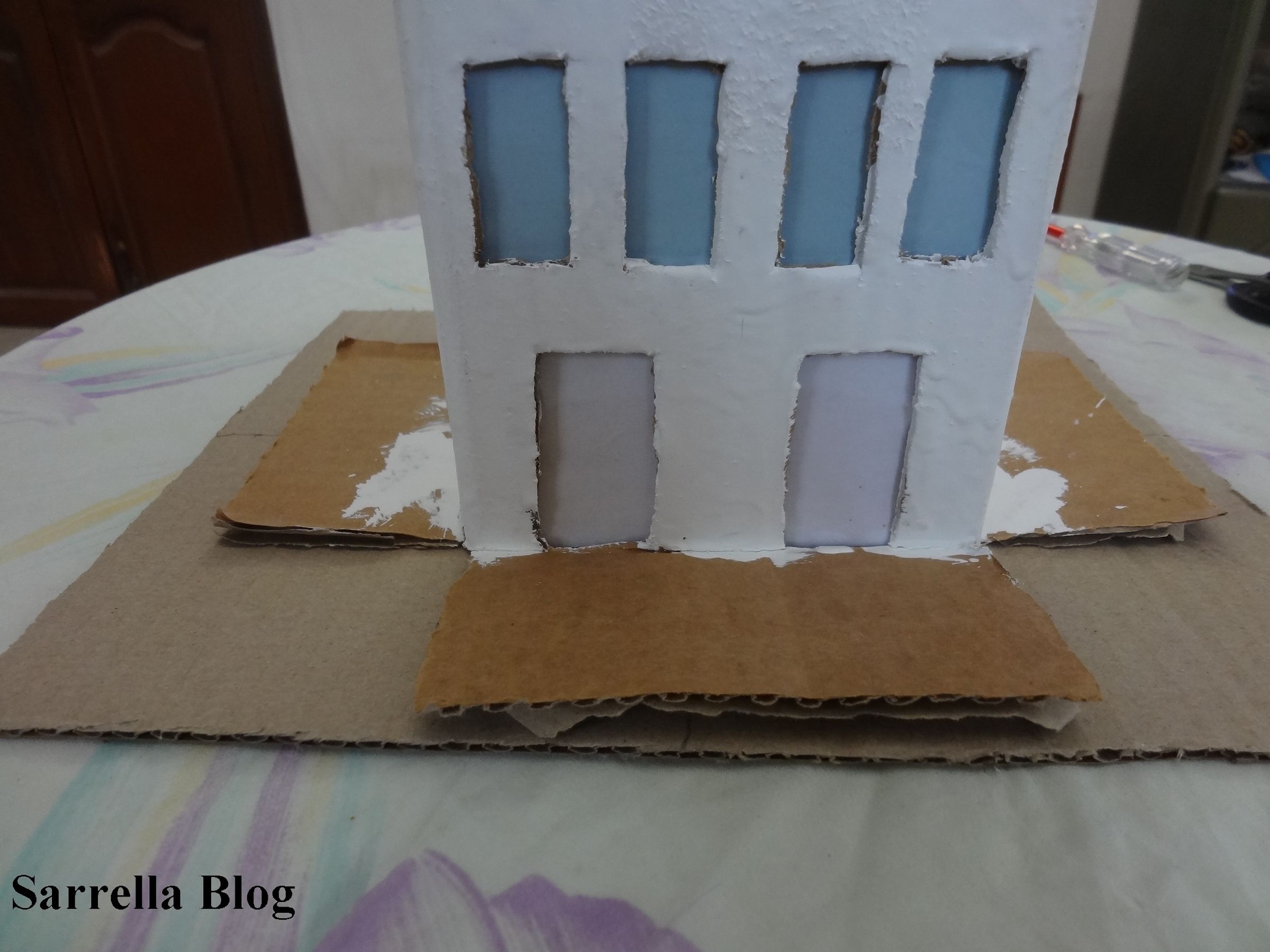 Decorative Cardboard Building With Soft Light : 30 Steps (with Pictures ...