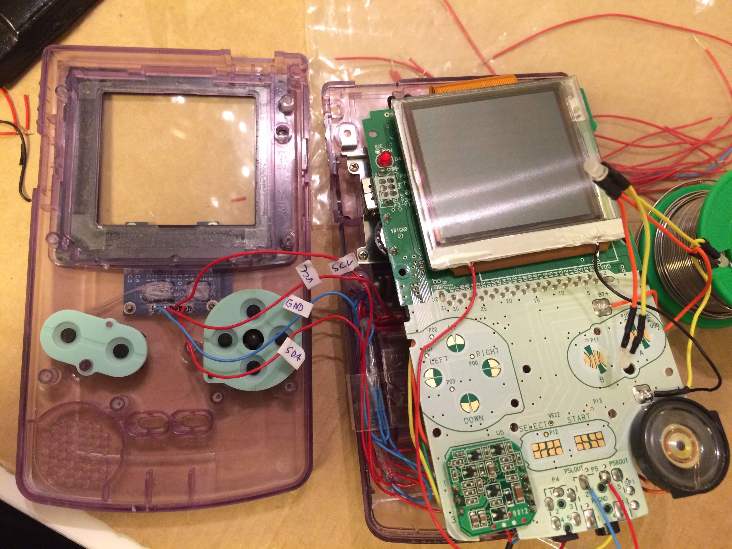 GameBoy Color 8-bit Visualizer Mod by Tekmann : 9 Steps (with Pictures ...