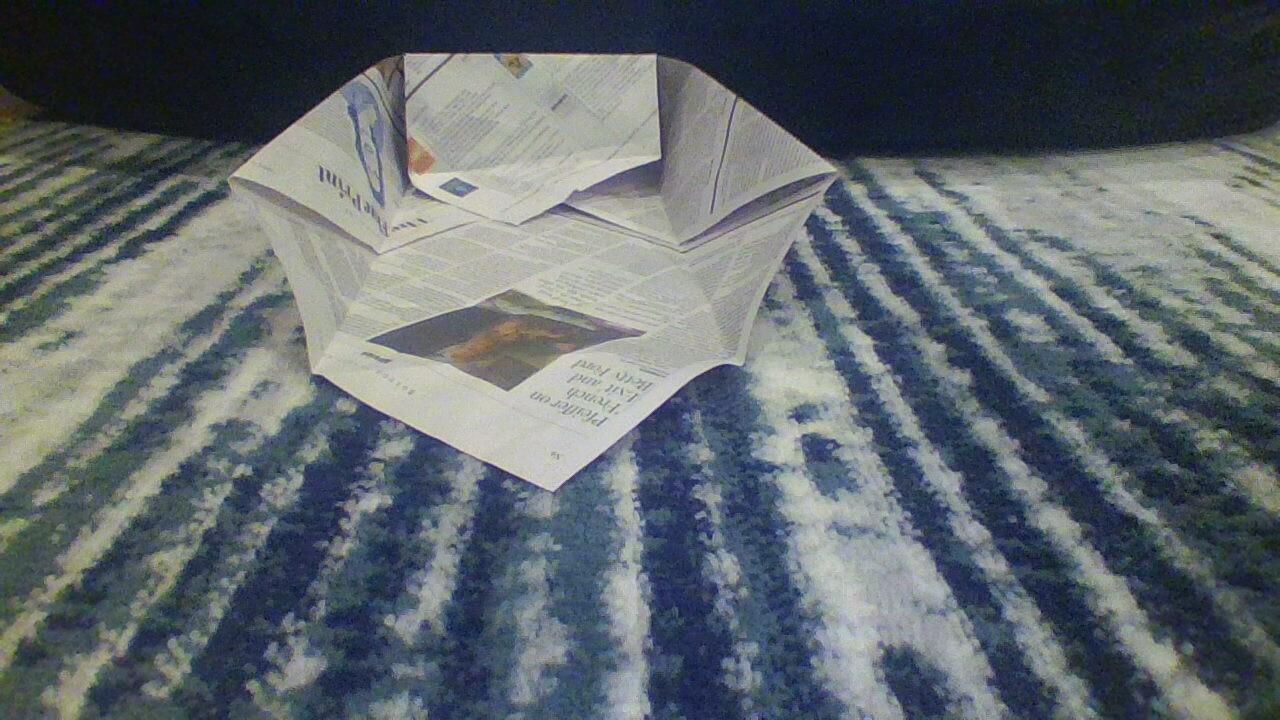 Large Newspaper Origami Boxes : 7 Steps - Instructables