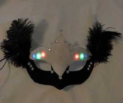 Light Sensing Masquerade Mask : 7 Steps (with Pictures) - Instructables