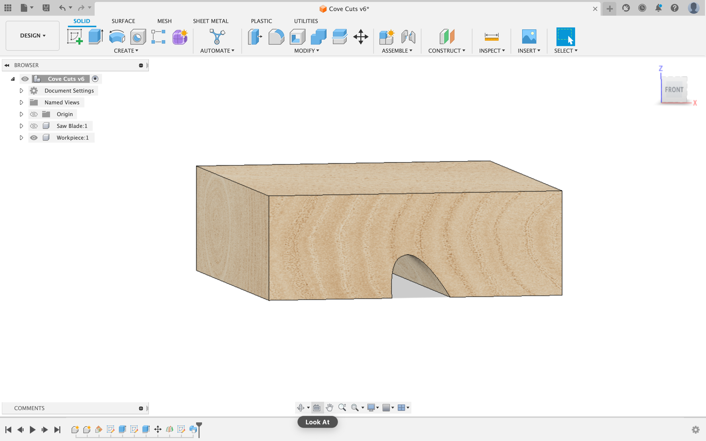 Cutting Coves on a Table Saw - a Fusion 360 Virtual Project : 3 Steps - Instructables